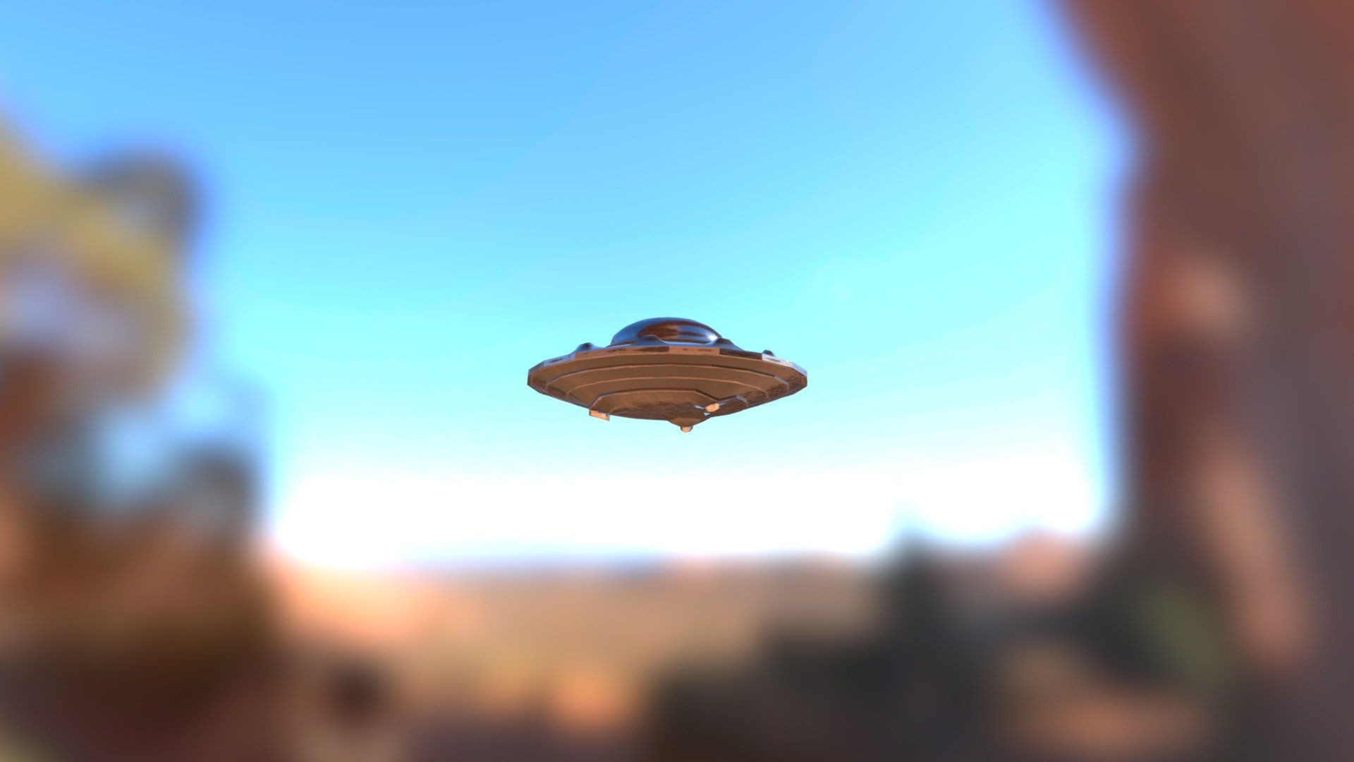 UFO - 3D model by Chase Lamoureux (@chaselamoureux) [61001c1] - Sketchfab