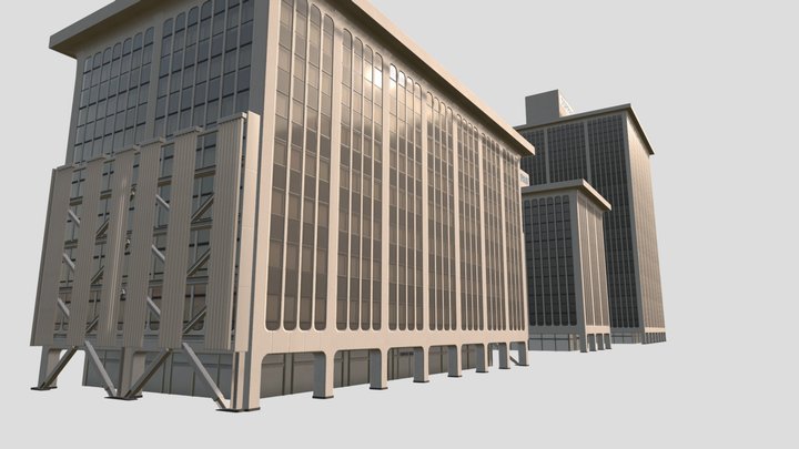 Modular-construction 3D models - Sketchfab