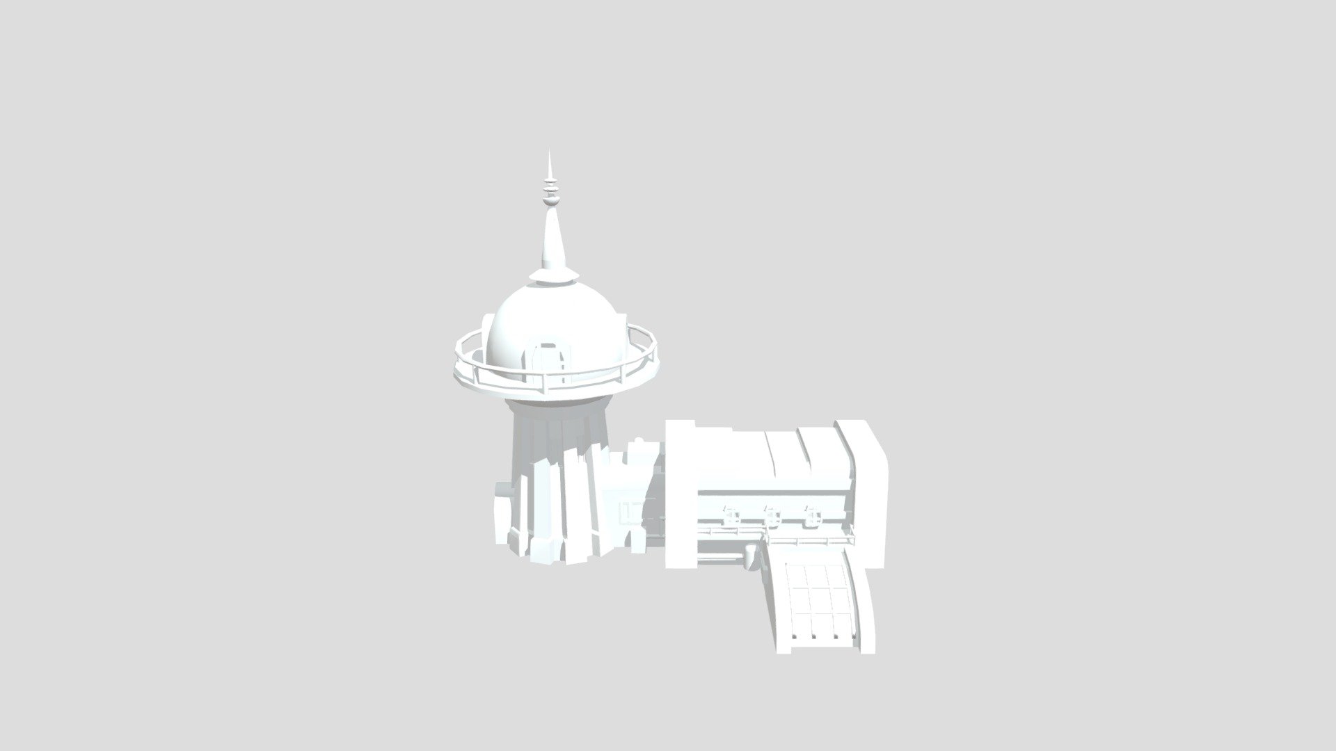 Planet Express Building - Download Free 3D model by AtomicScratch ...
