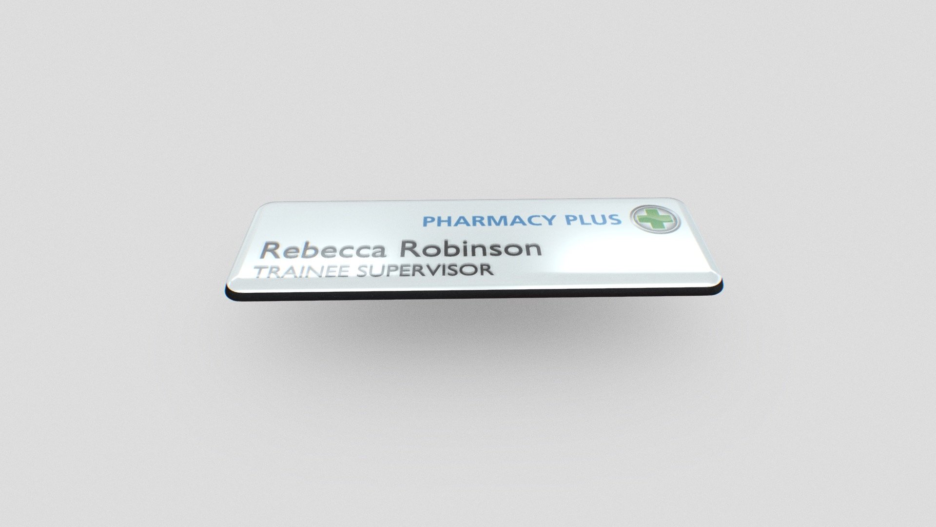 Name Badge - 3D model by Bentleg [6102e07] - Sketchfab