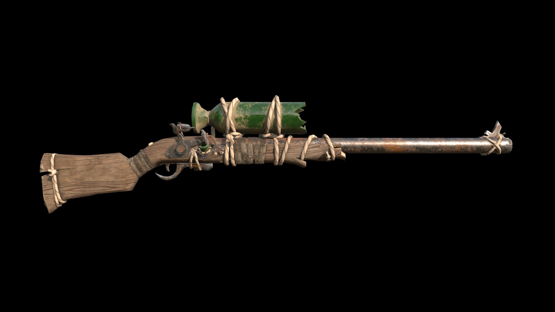 SAIL VR - Rifle - 3D model by Jason vonGermeten (@jasonvongermeten ...