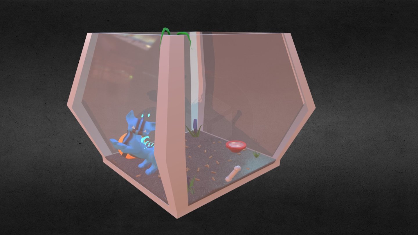 Alien Cage Color - 3D model by DarkSunshine92 [610324a] - Sketchfab