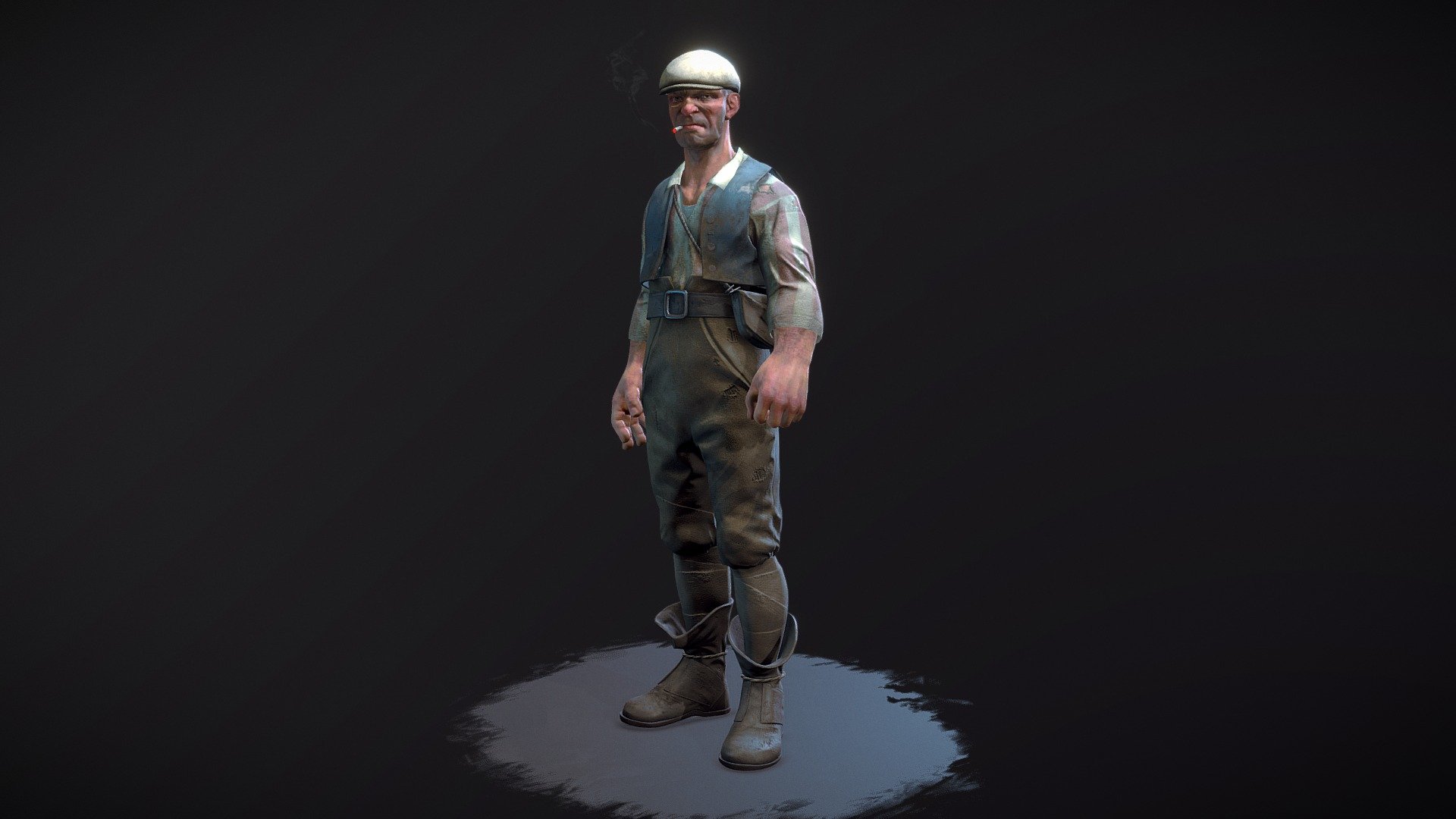 Working Class (Dishonored 2 Style) - Download Free 3D model by Marcus ...