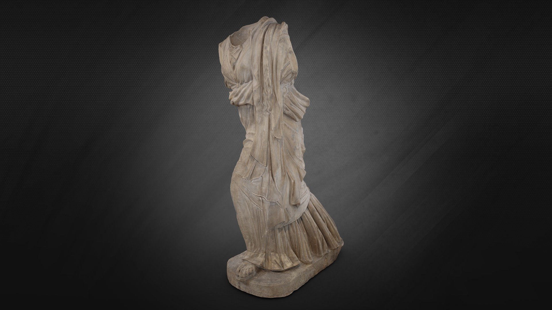 Előresiető nőalak - Isis Pelagia - 3D model by Museum of Fine Arts ...