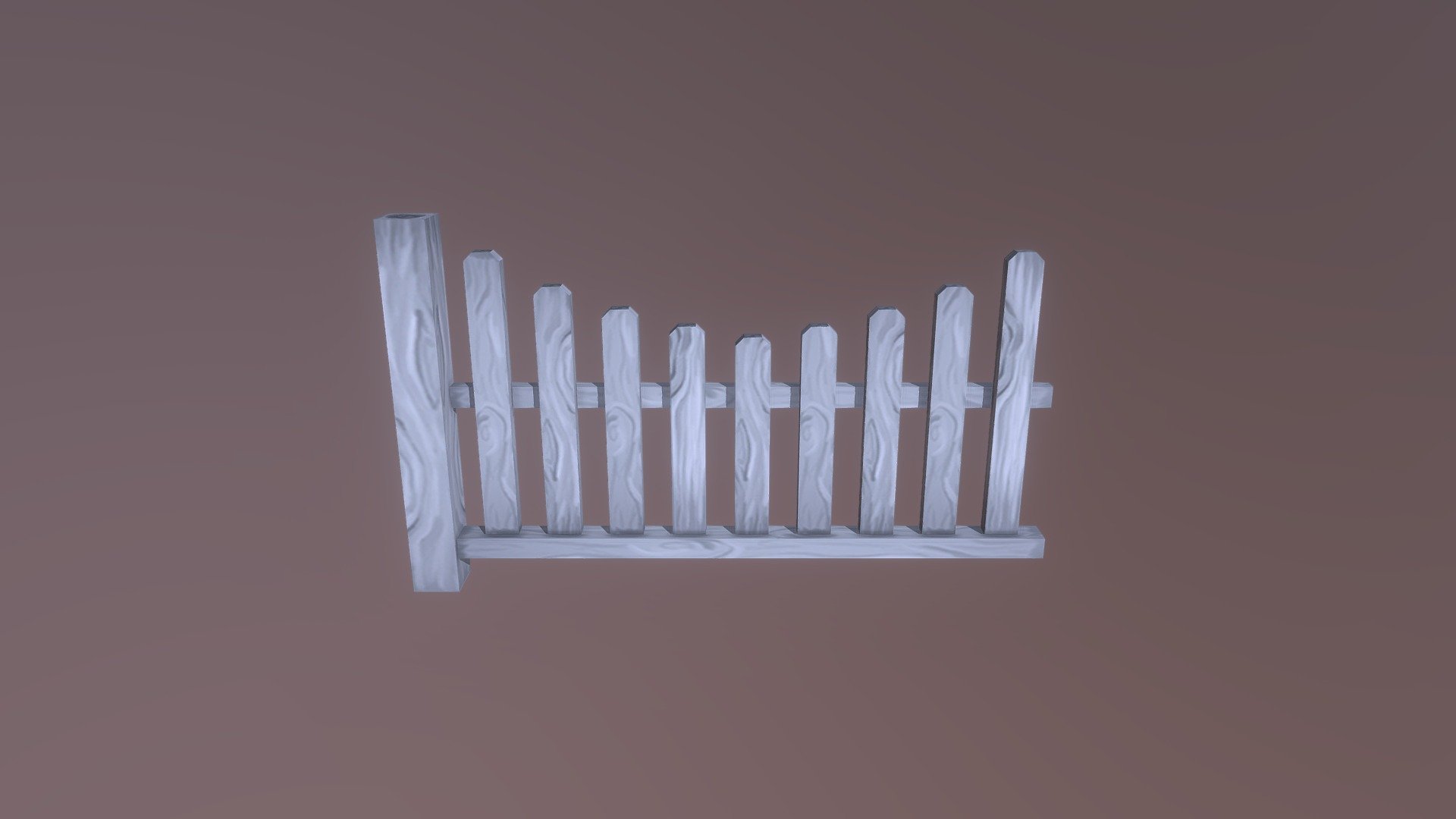 Fence - 3D model by Lyt3ruH [6103b3c] - Sketchfab
