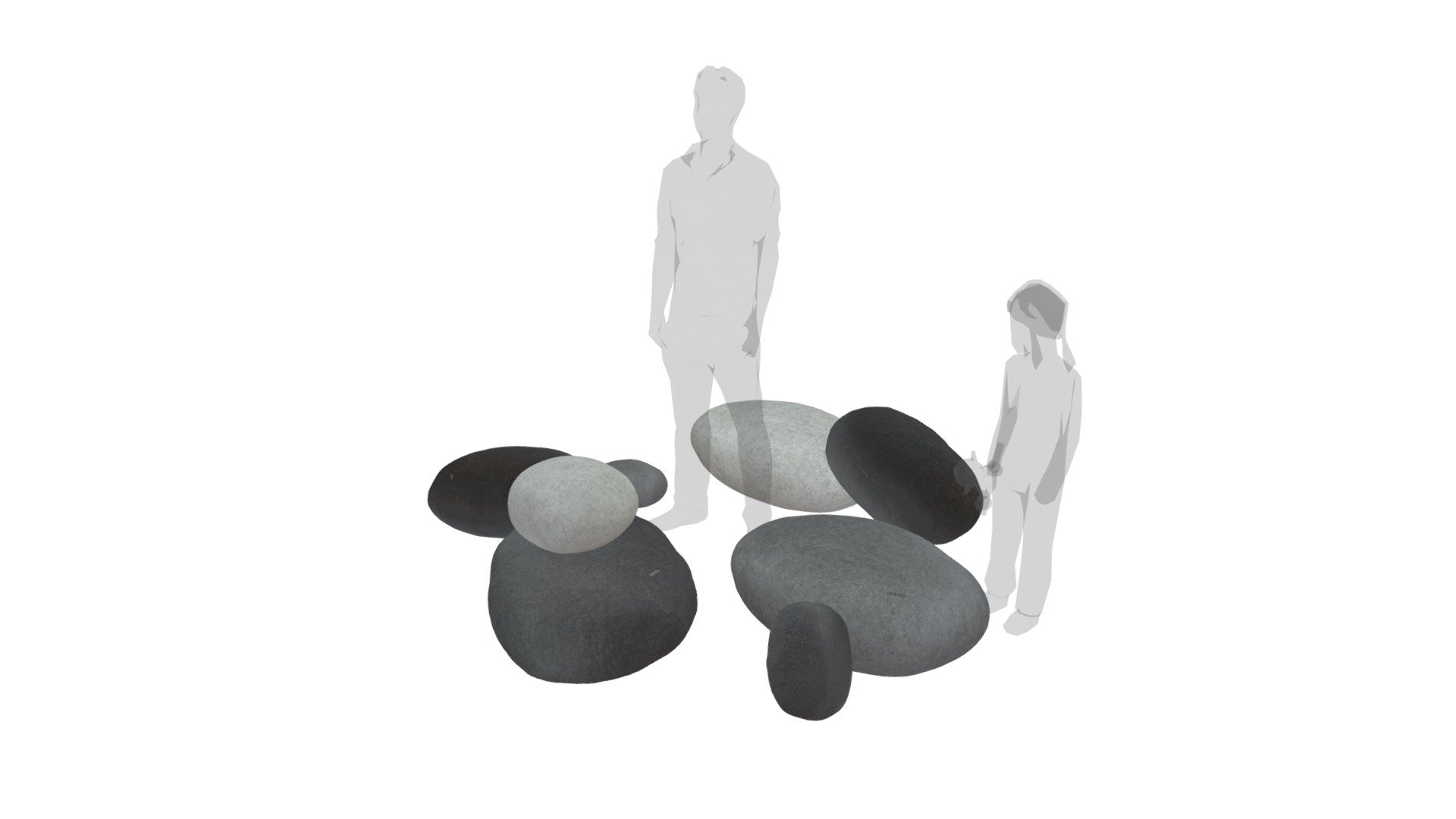 KATSU Solid Rocks set - Download Free 3D model by katsu_stones [61042c3 ...