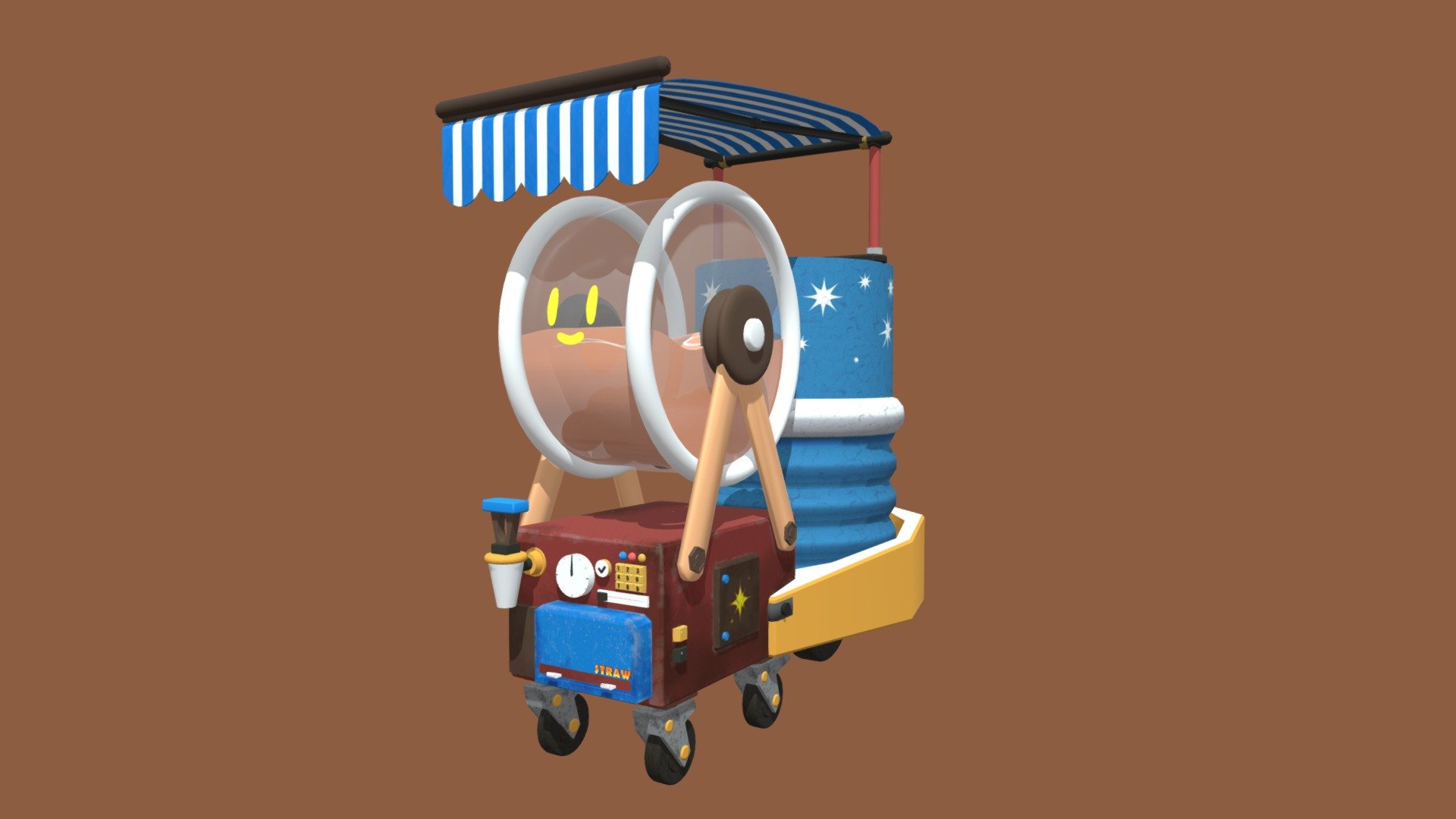 bubble tea - 3D model by ToastAnn (@cindy0986771080) [61043ee] - Sketchfab
