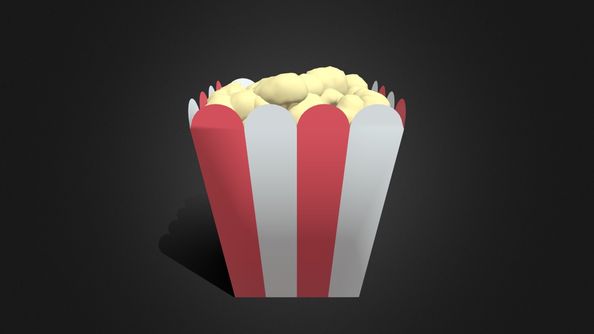 Popcorn - Download Free 3D model by Midox (@ahmedhamm8) [61048f5 ...