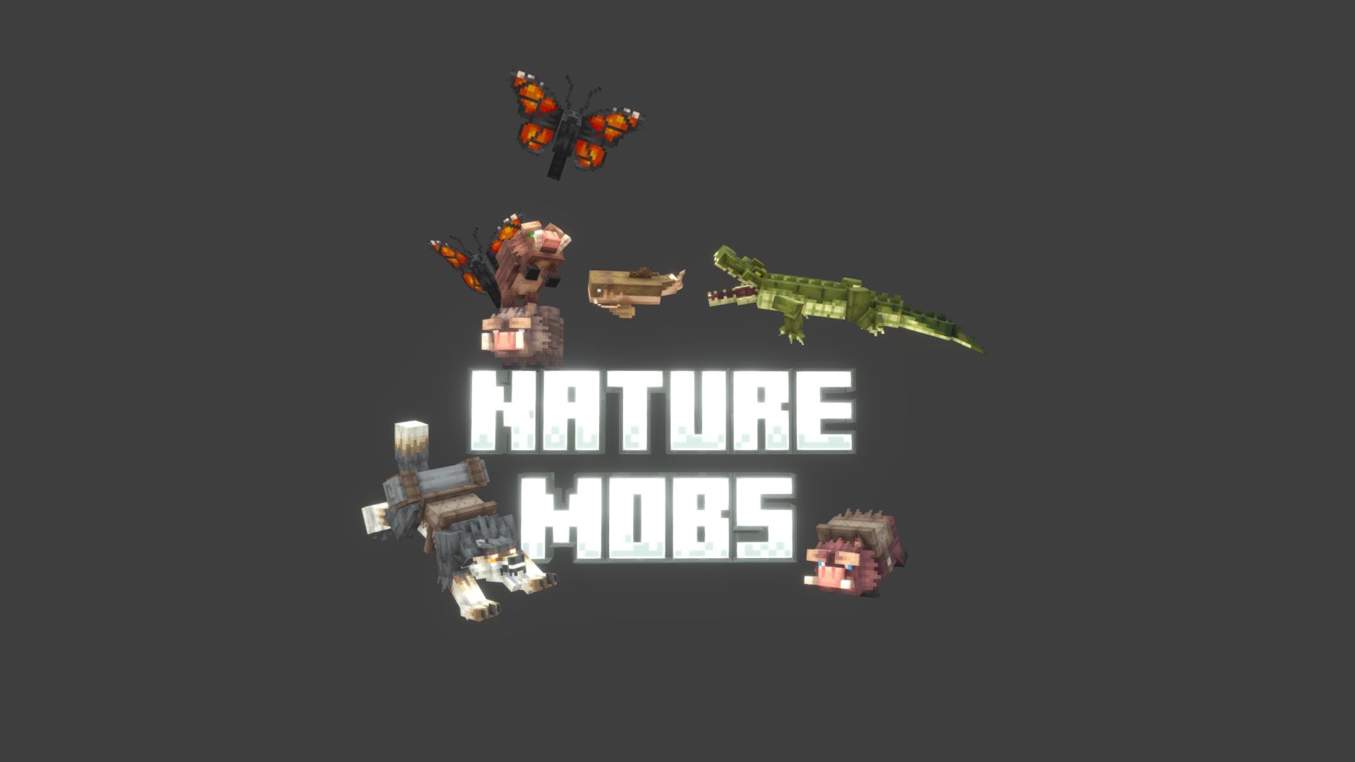 Nature Mobs Scene - 3D model by WilliamQM [610505f] - Sketchfab