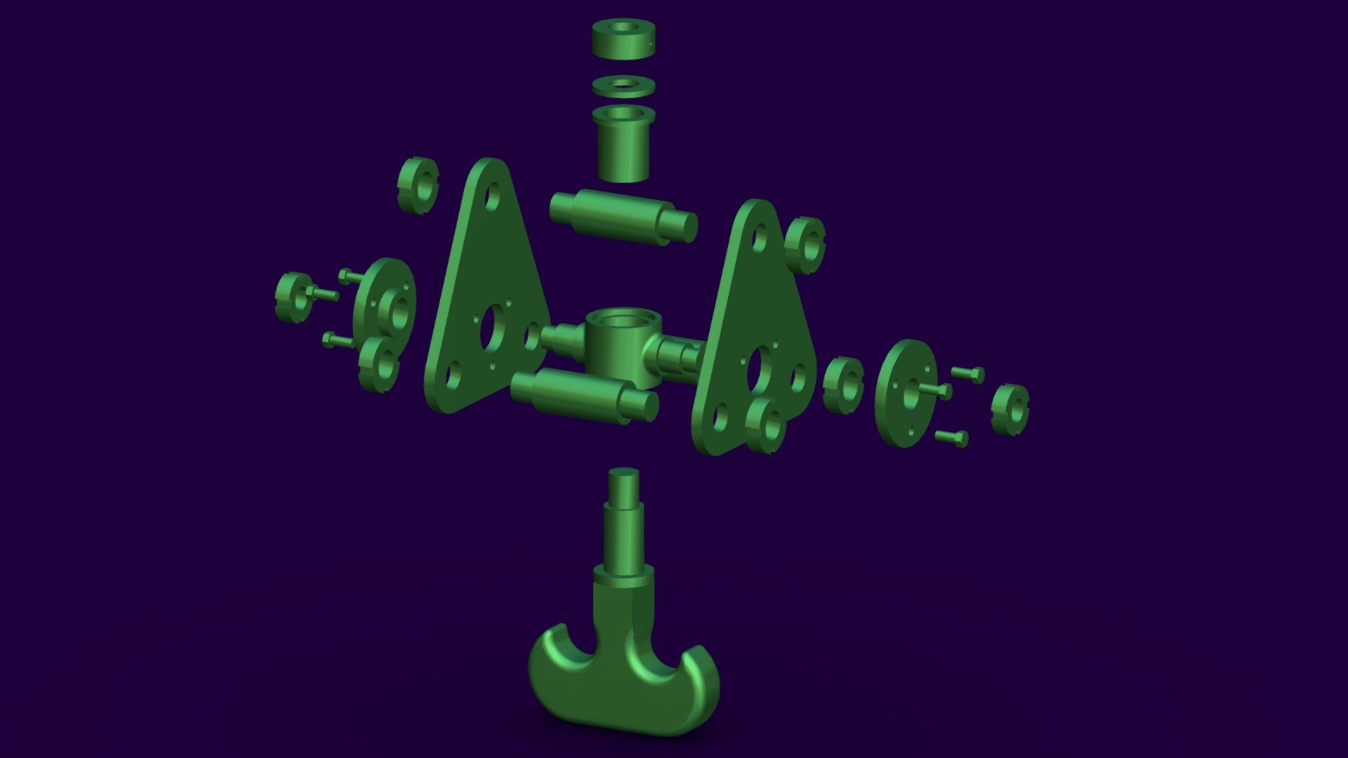 Crane Hook Assembly Drawing - 3D model by Thilan Udara Wijesinghe ...