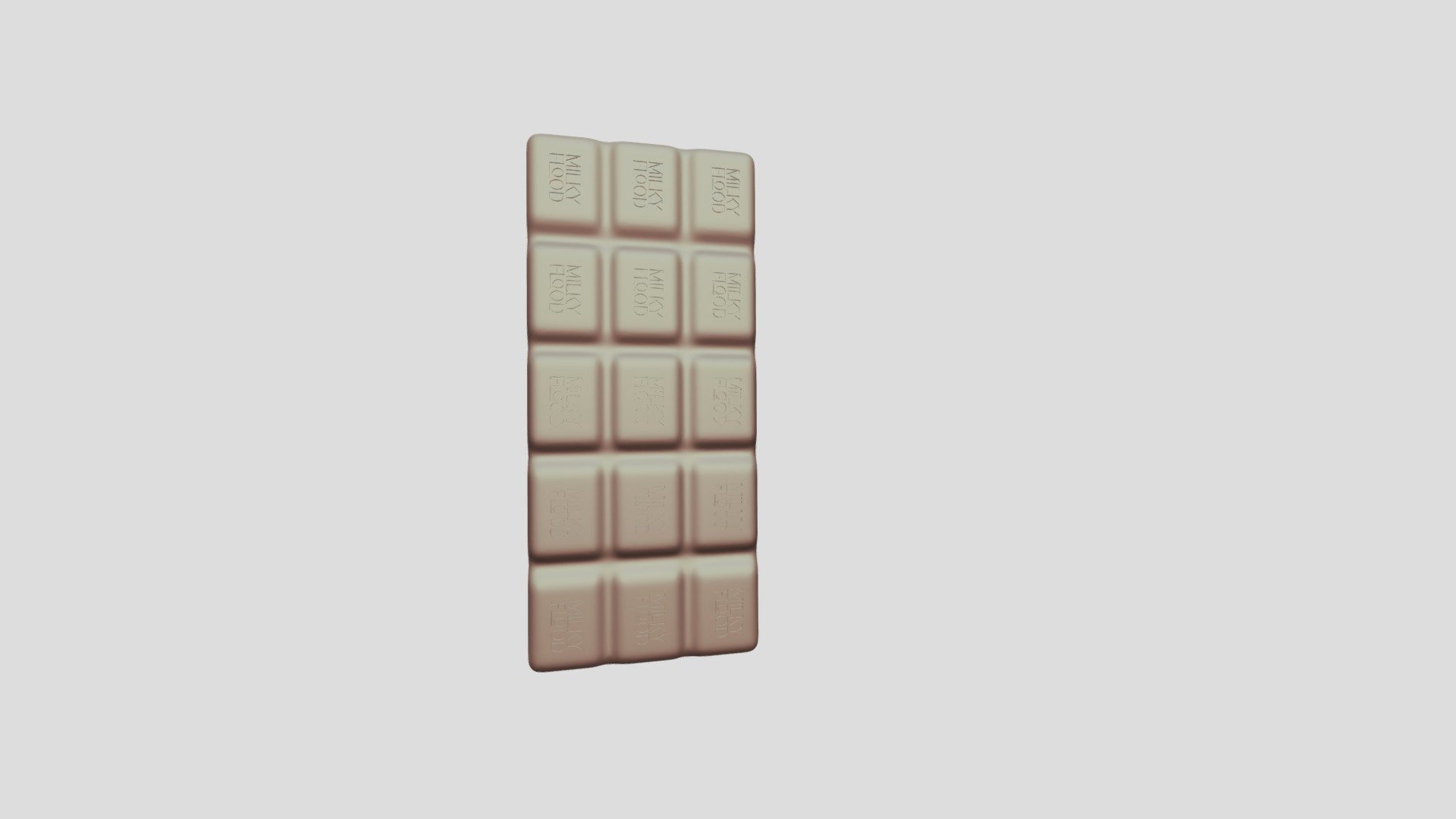 CHOCOLATE BAR MODEL - 3D model by midououdina [6106542] - Sketchfab