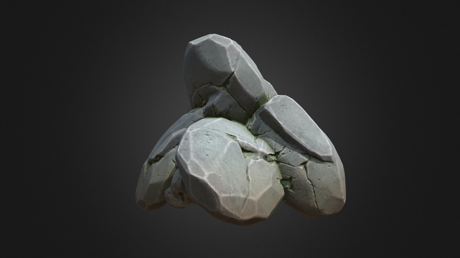 Stylized Rock - 3D model by Shukar Parkin (@Sparkin) [6109a0e] - Sketchfab