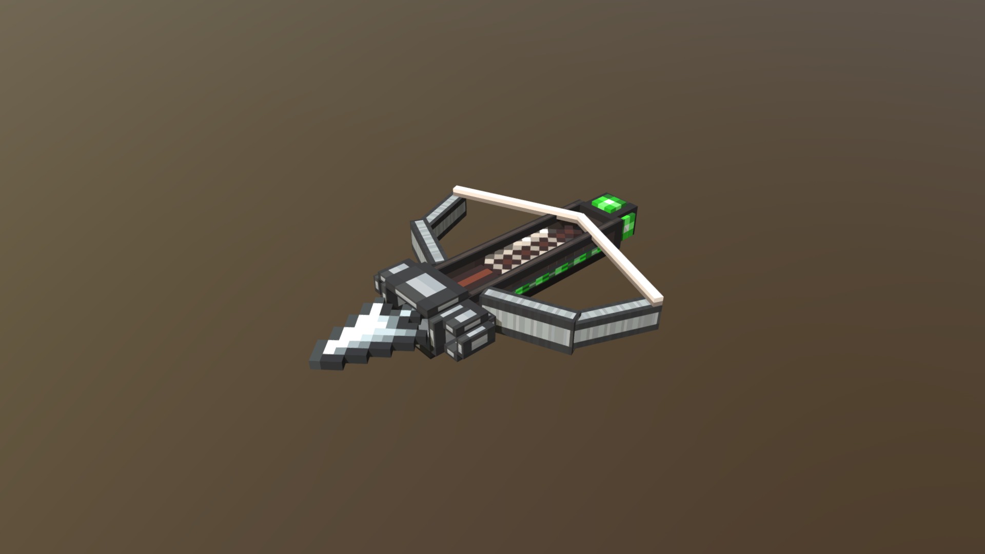 Crossbow - Green - 3D model by dokustash [6109b8b] - Sketchfab