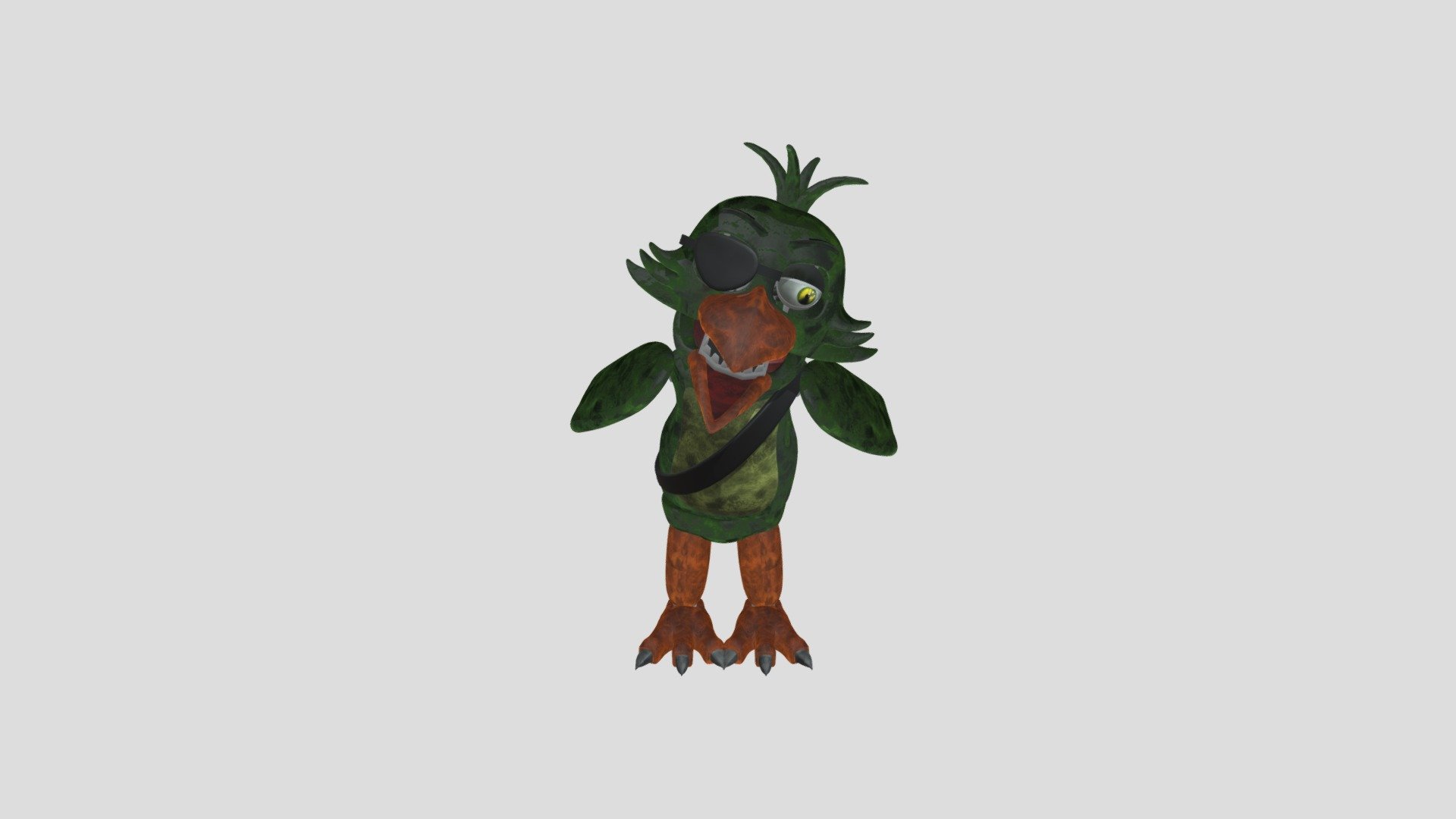 Parrot - Download Free 3D model by skylajade69 [610a4cb] - Sketchfab