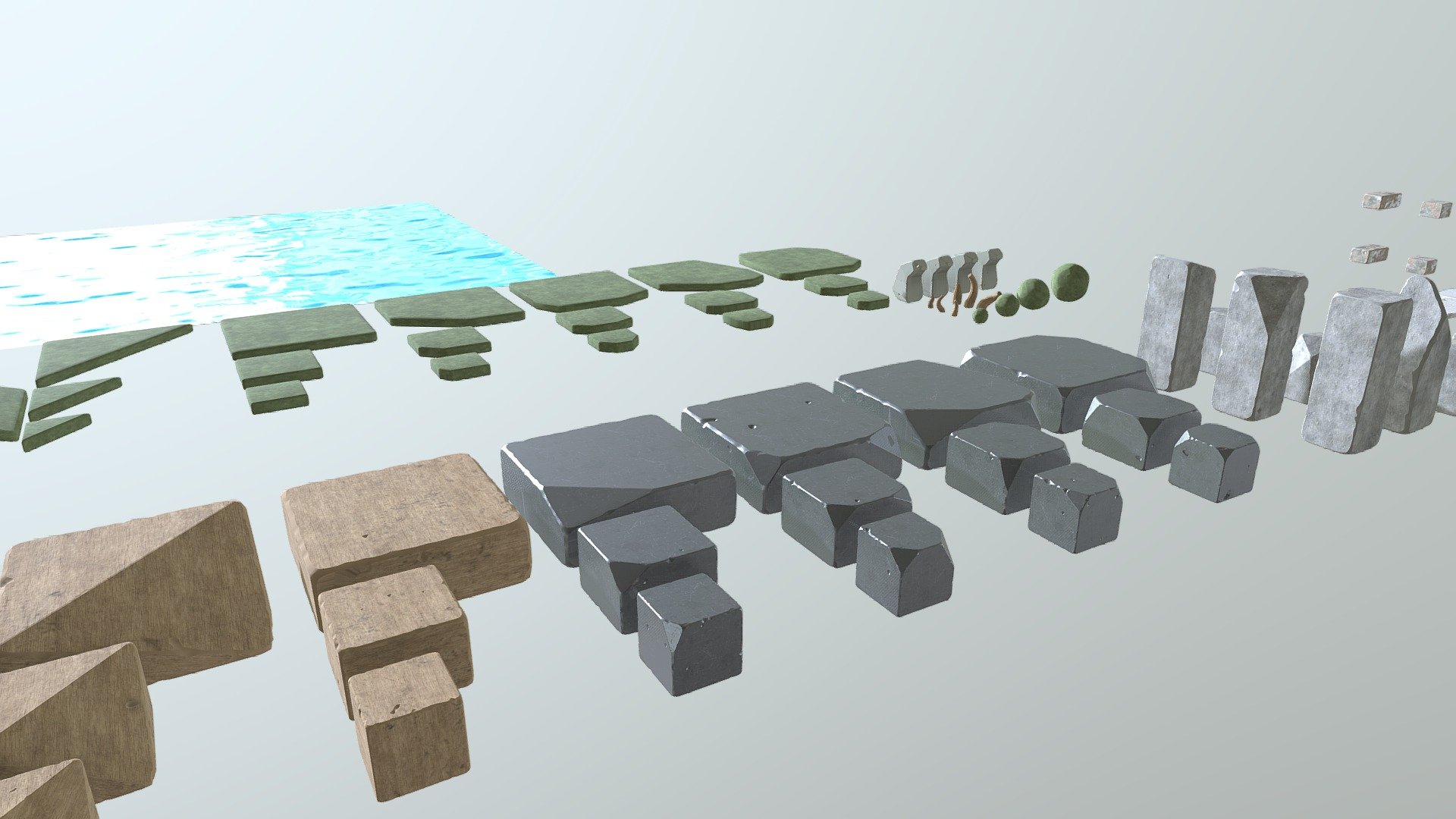 Island Ruins - Asset Pack - Download Free 3D model by sheamkennedy ...