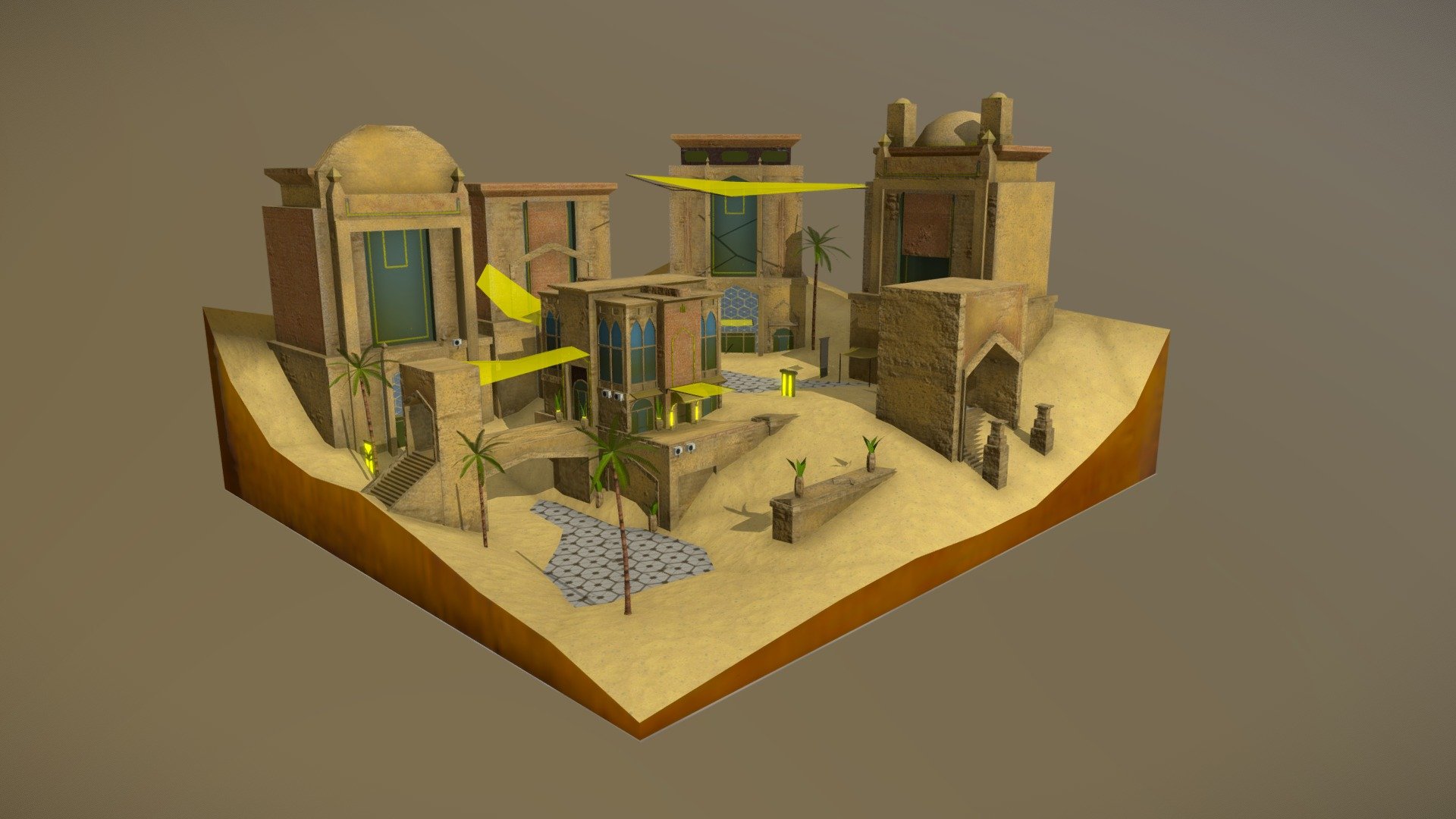 Diorama - 3D model by Dmitriy Belik (@djamezzz) [611054e] - Sketchfab