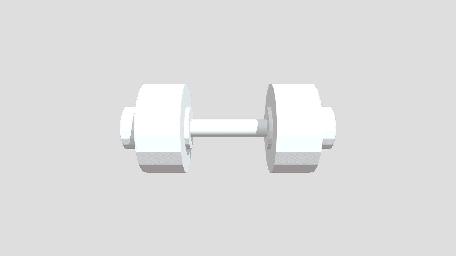 Dumbbell - 3D model by TohruDays [61107b1] - Sketchfab