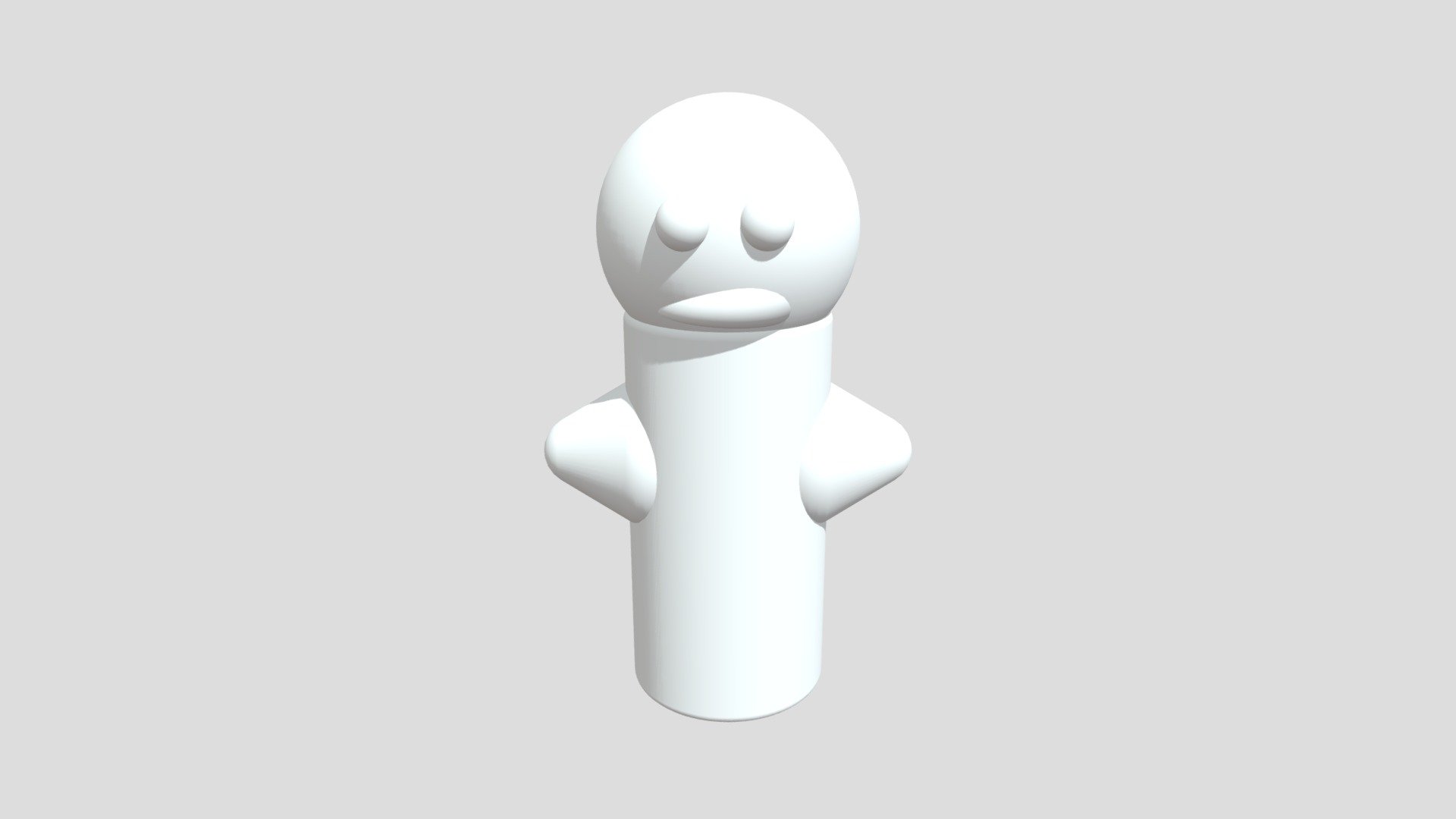 Simple human - Download Free 3D model by igwwee [61109ad] - Sketchfab