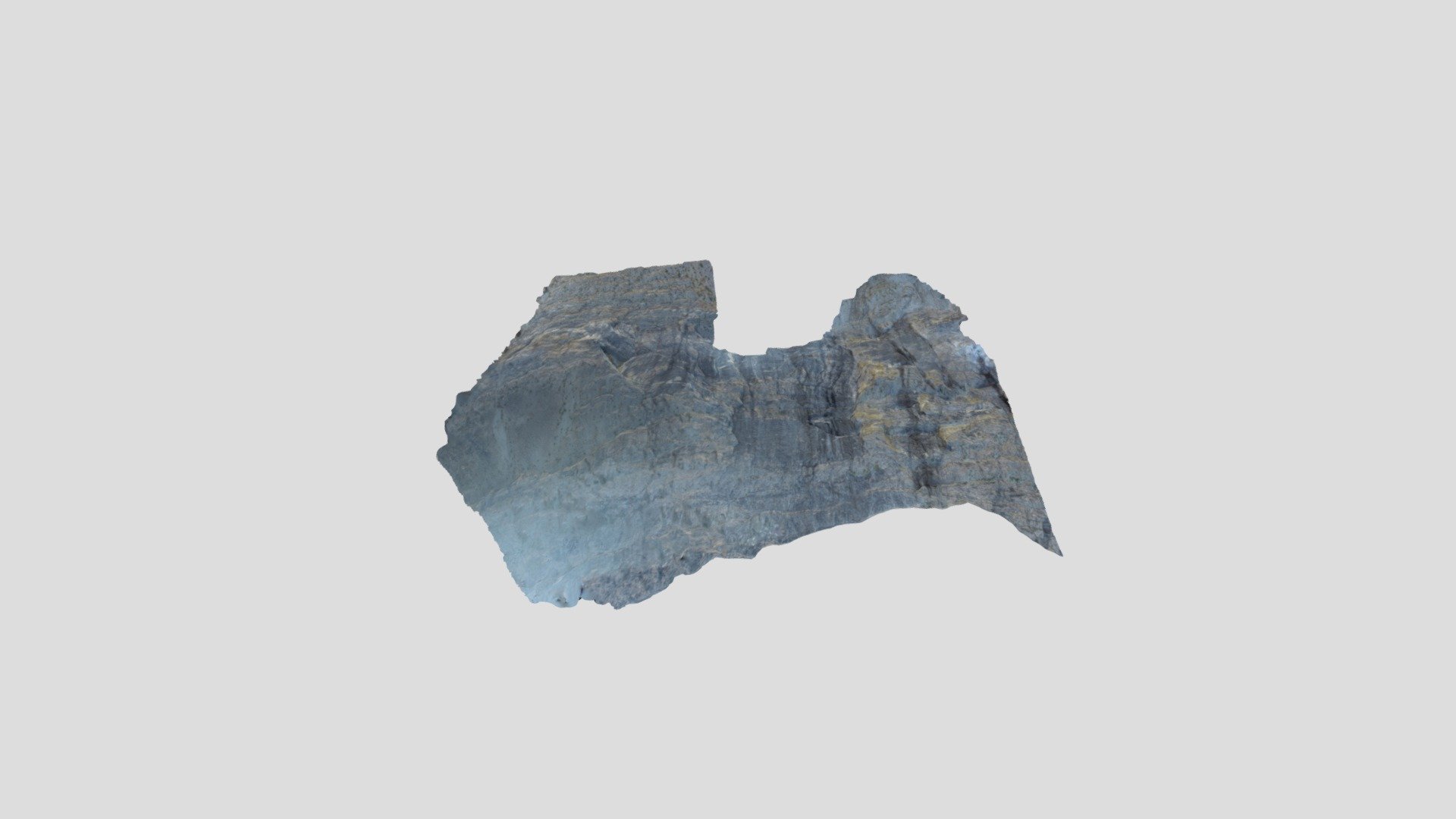 Sasketchewan Glacier Outcrop Section - Optimized - Download Free 3D ...