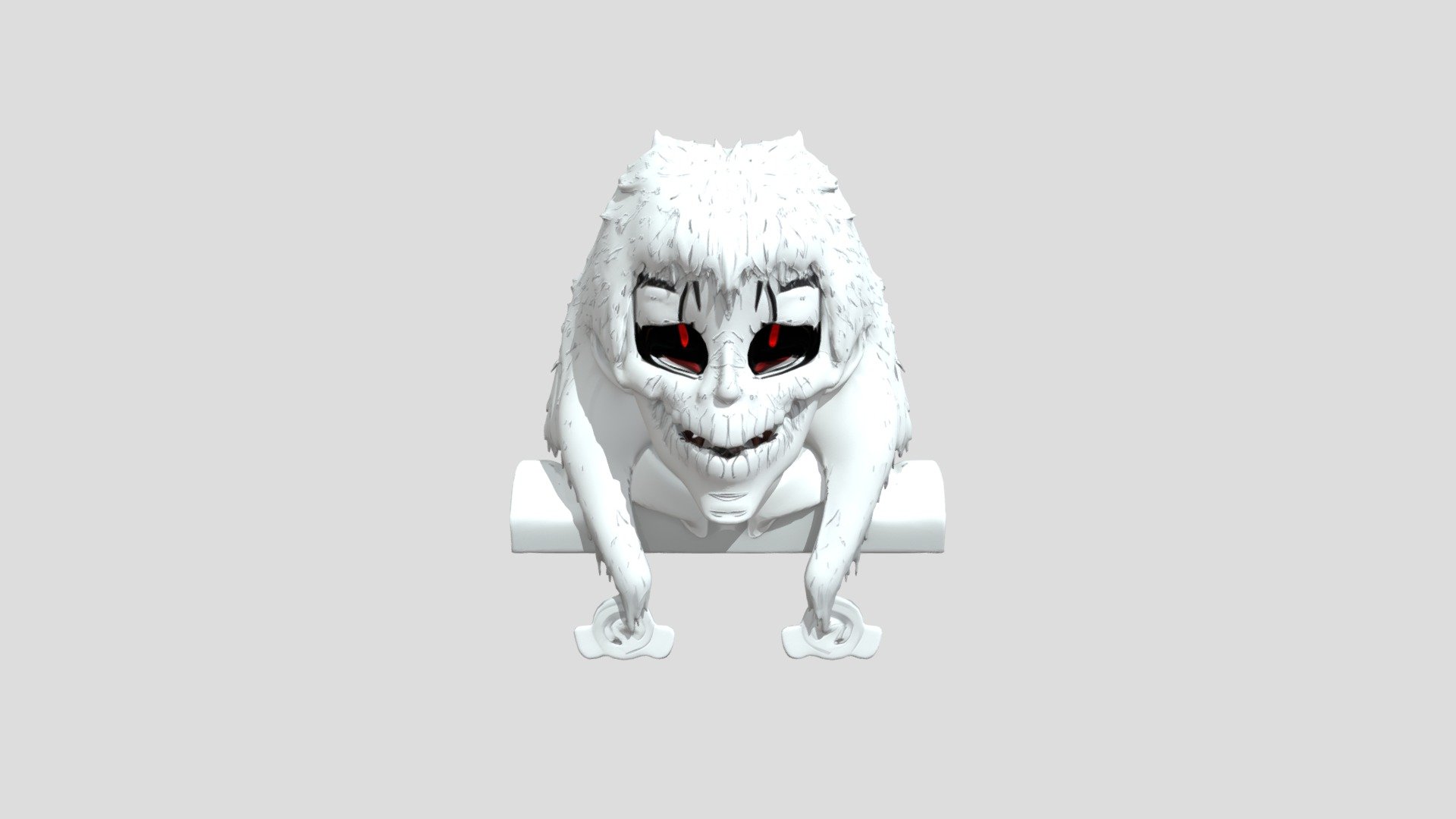 Horror-themed masked figure - Download Free 3D model by TEZCATLI2006 ...