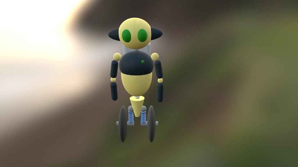 Robot Guy - 3D model by stormmcpherson [6112aeb] - Sketchfab