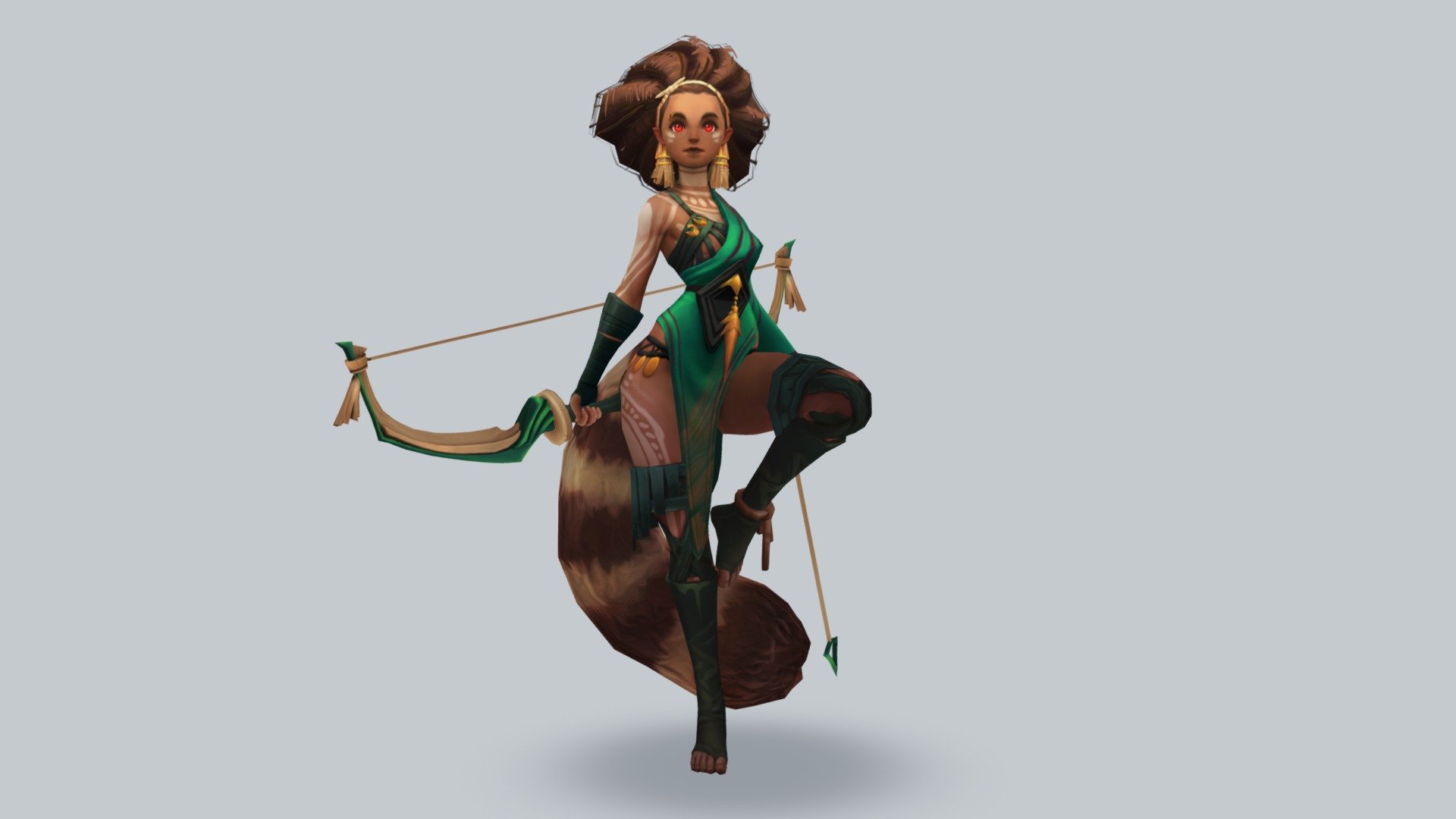 Ringtail Gurl - 3D model by yararocha [6112d8f] - Sketchfab