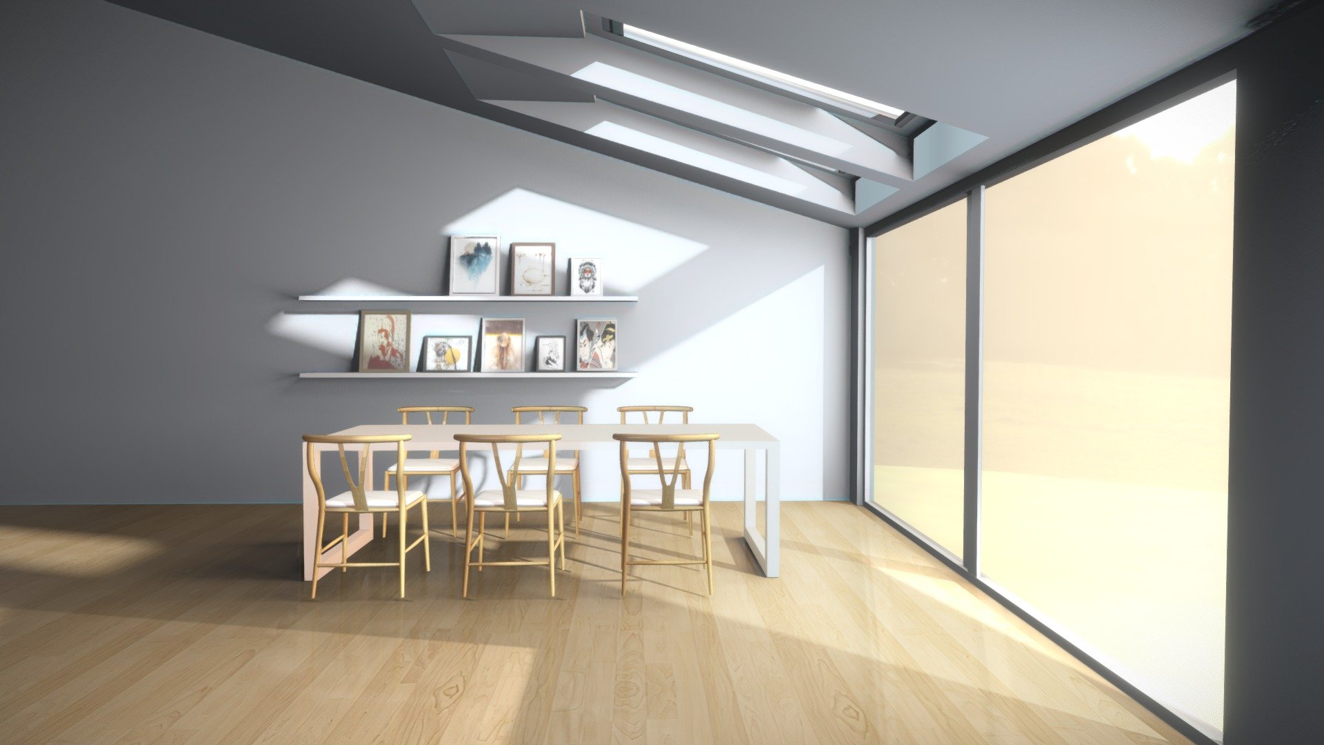 Modular AR VR Dining Room - Buy Royalty Free 3D model by 3dia [6113a1f ...