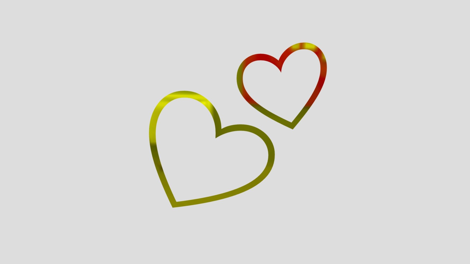 Two Hearts - Download Free 3D model by saurabh.buradkar7 [6114842] - Sketchfab