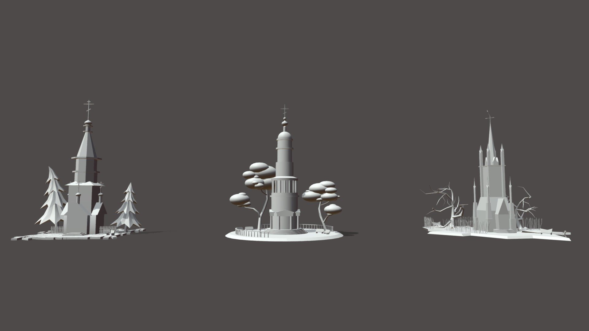 HW3_silhouette_churches - Download Free 3D model by dopeva [6114b0a ...