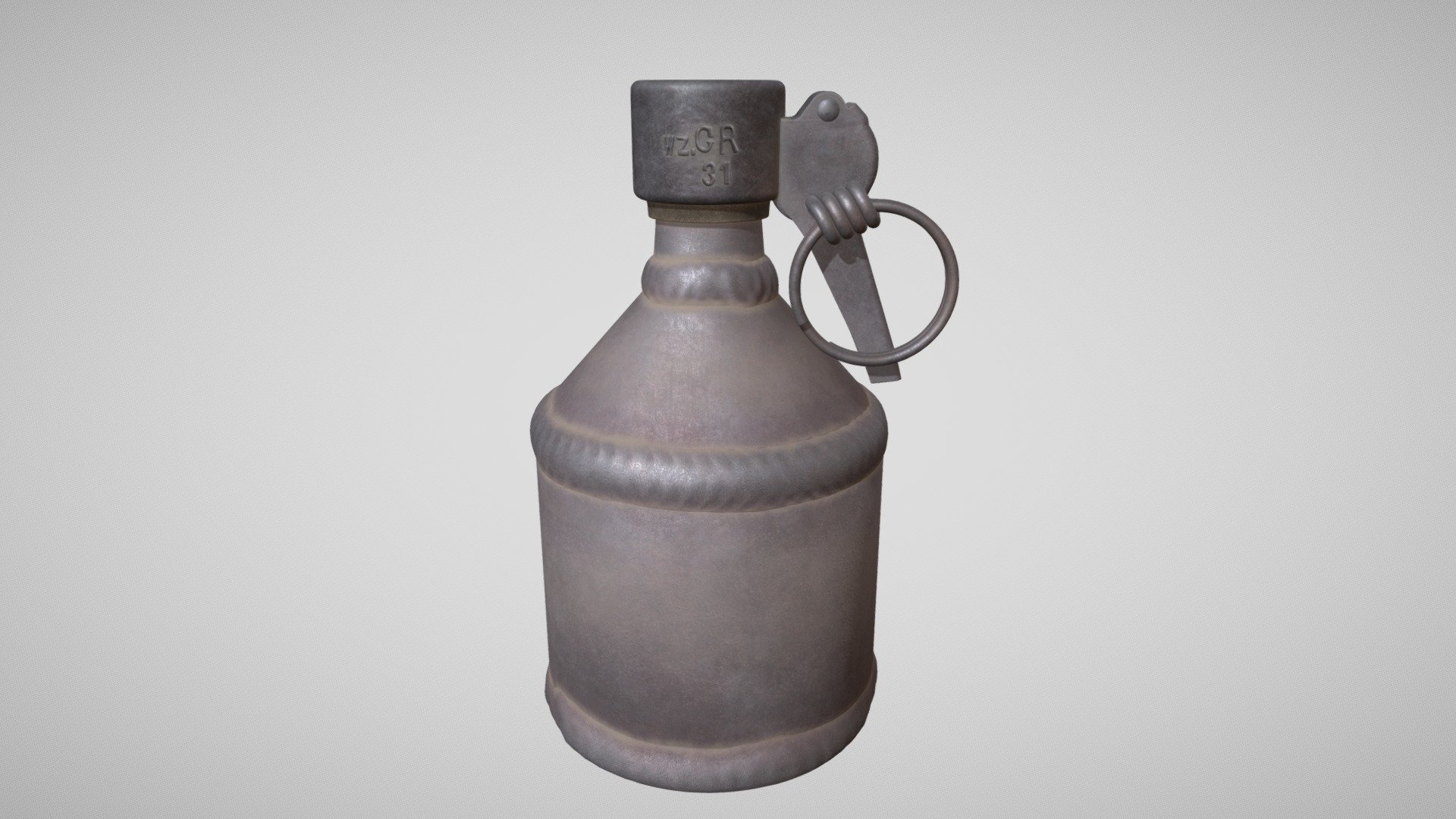 WW2 Polish Partisan Welded Grenade - Buy Royalty Free 3D model by Jan ...
