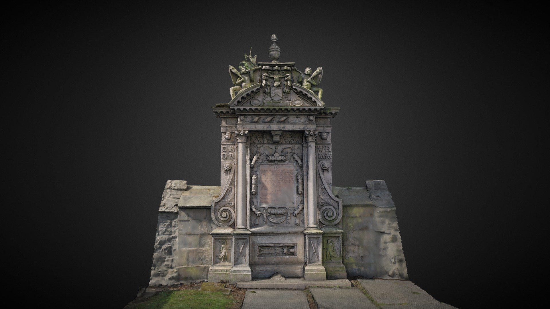 Rickart memorial, St Nicholas, Aberdeen - Download Free 3D model by ...