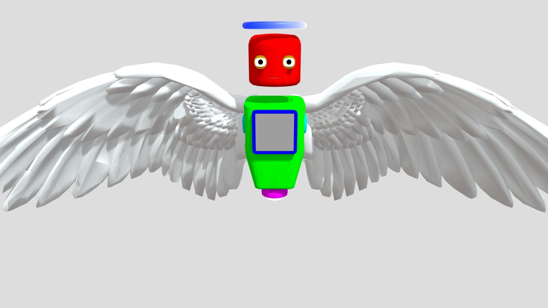 Angel Bot - Download Free 3D model by sage.freeman (@sagefreeman ...