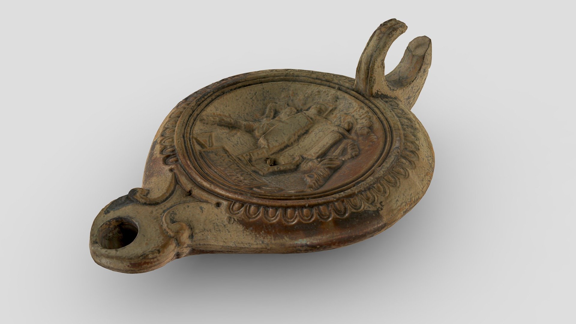 Roman Lamp - Optimised - Download Free 3D model by Thomas Flynn ...