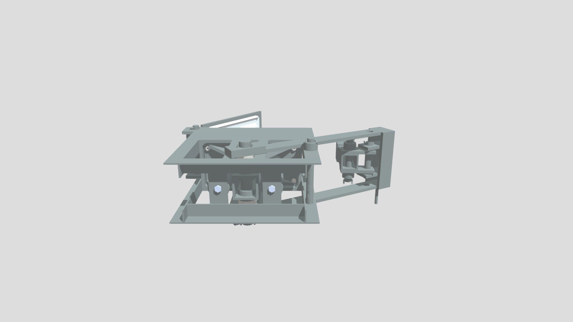 Interlock Bricks Making Machine | Mechanical - 3D model by Saeed.Ur ...