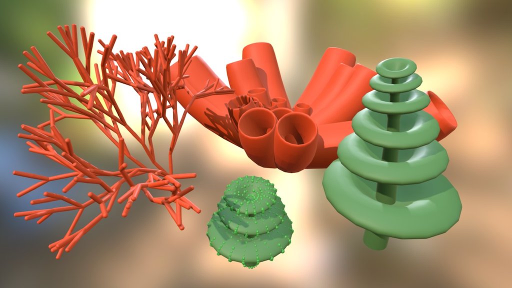 Procedurally Generated Plants Download Free 3d Model By Anette Rana Pertrosfoliea 611a38c 