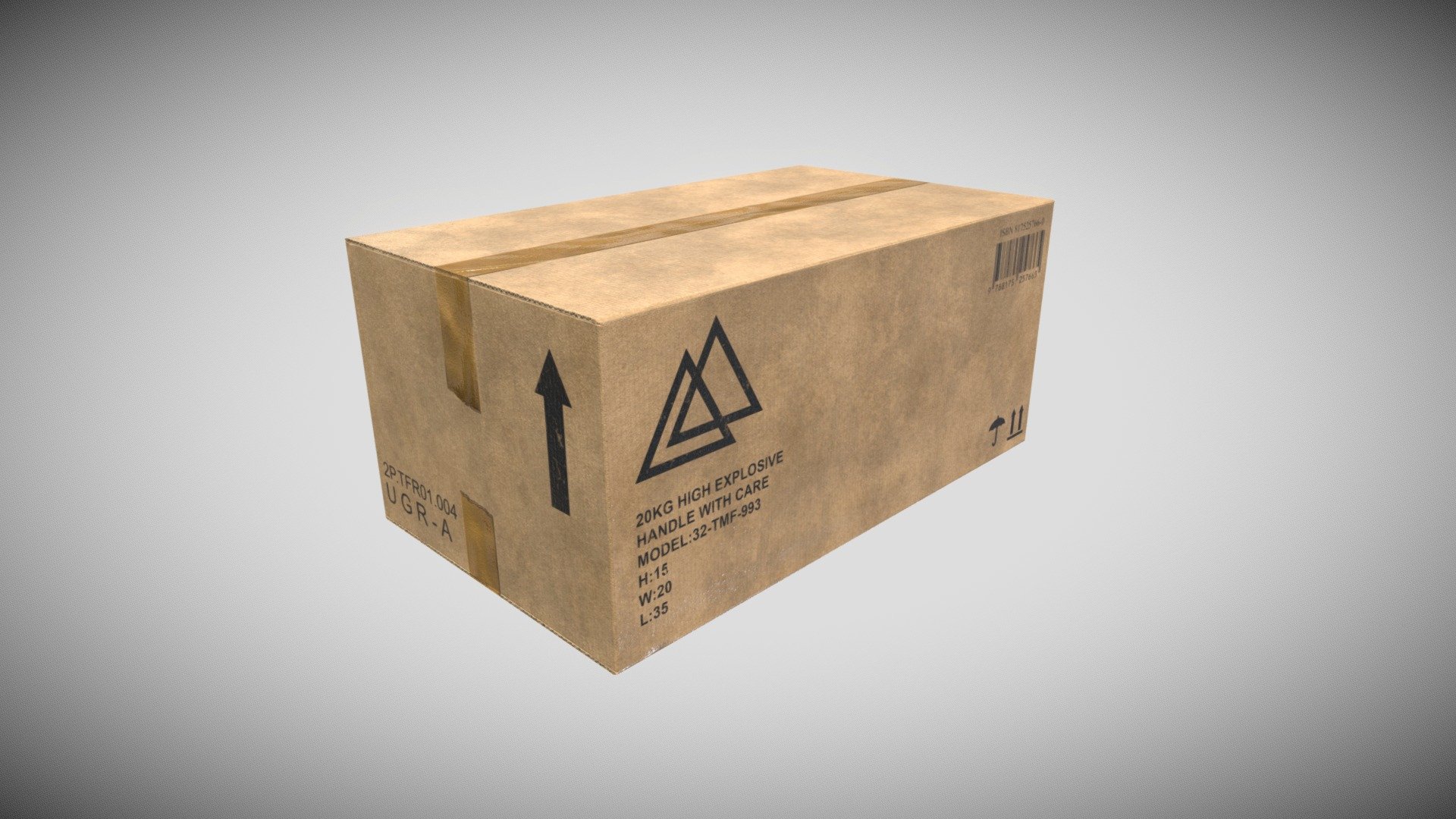 Cardboard Box - Download Free 3D model by Pavel_II (@igritemi93 ...