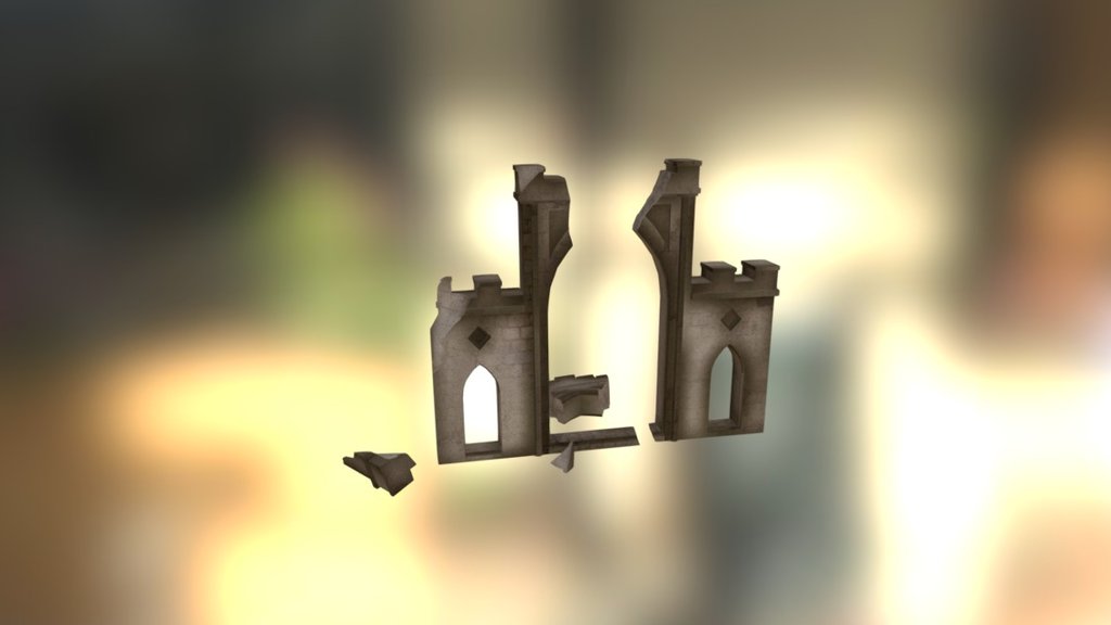 Gateway Smashed - 3D model by tbrophy [611ad44] - Sketchfab