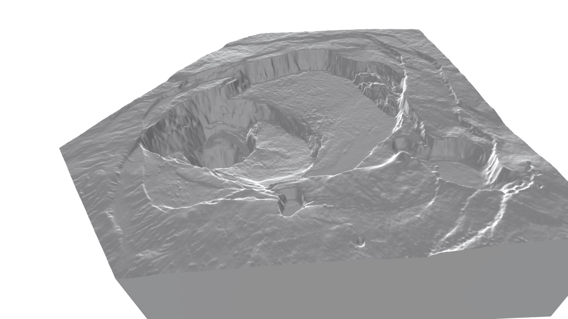 Kilauea Caldera, July 2018 (Caldera) - 3D model by Jen Piatek (@jen ...