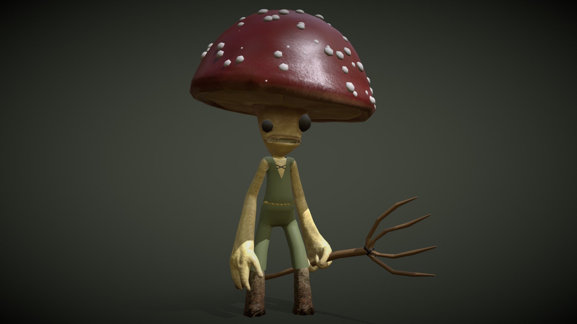 Dirty Mushroom NPC - Toad Farmer - 3D model by MrPuppet [6120bbb ...