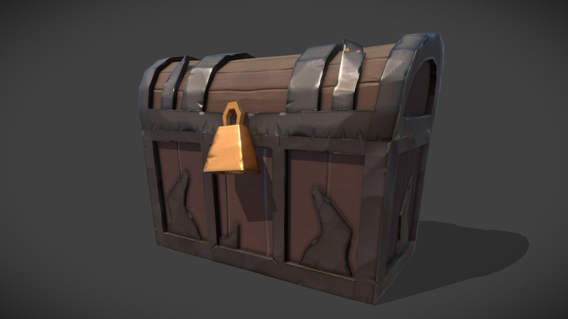 Stylized Chest - 3D model by Loopenkoopen [61273d1] - Sketchfab