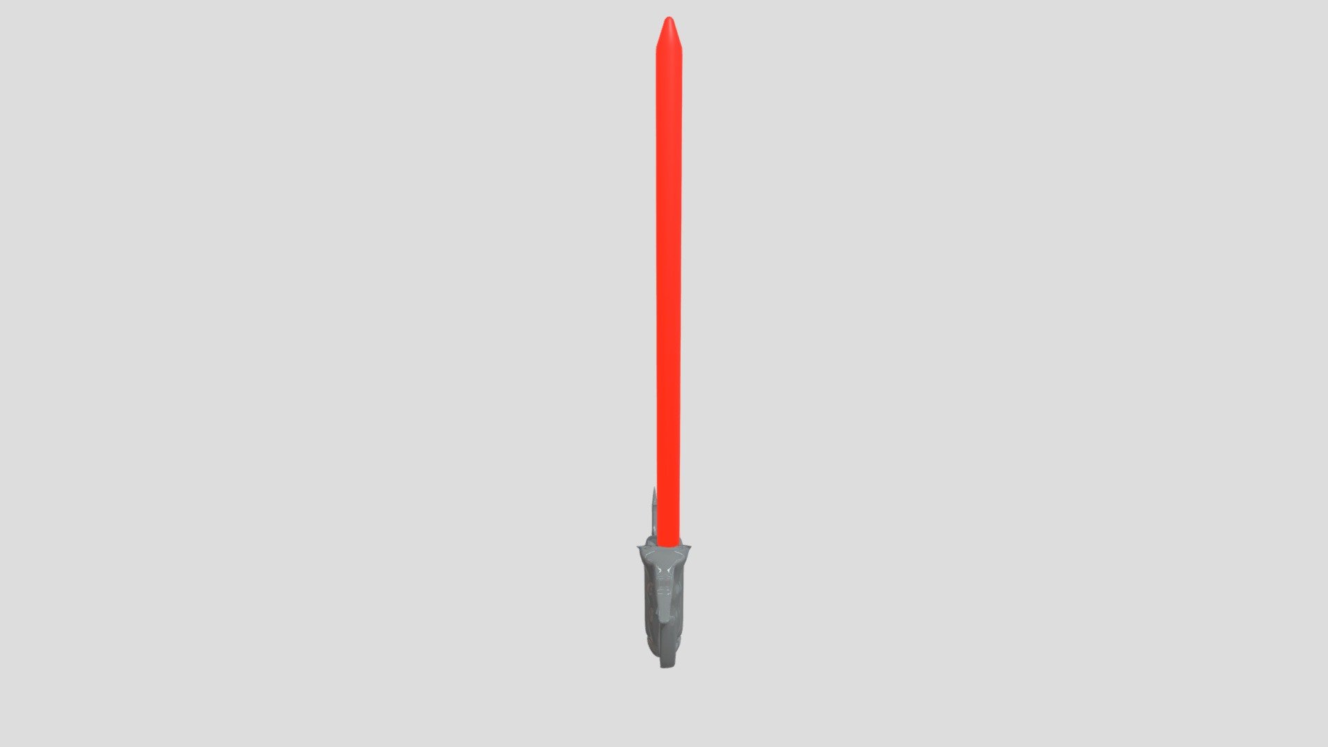 Red Lightsaber - Download Free 3D model by Ruinate [6127474] - Sketchfab