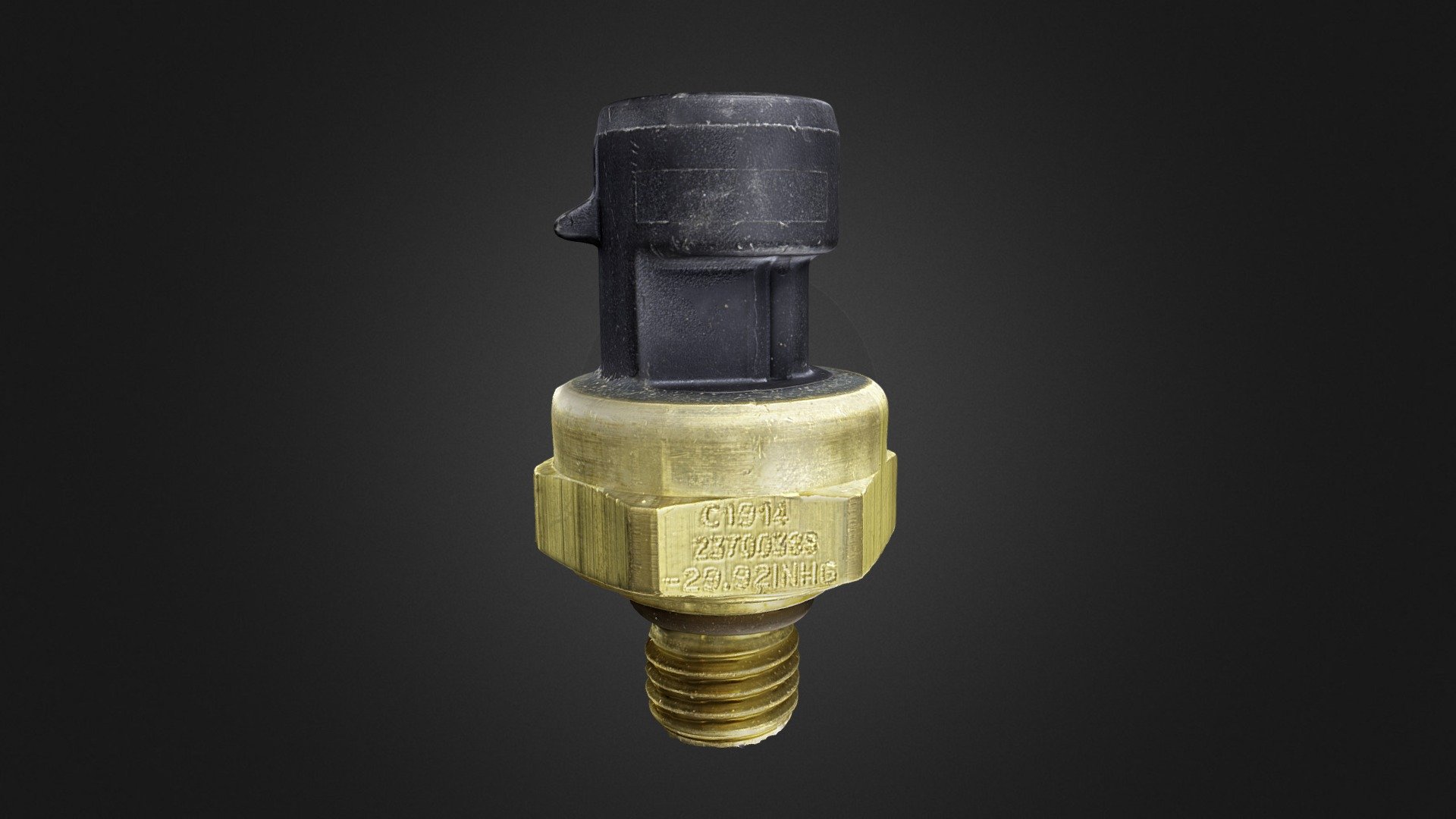 INLET VACUUM SENSOR INGERSOLL RAND PN#23700388 - Download Free 3D model ...