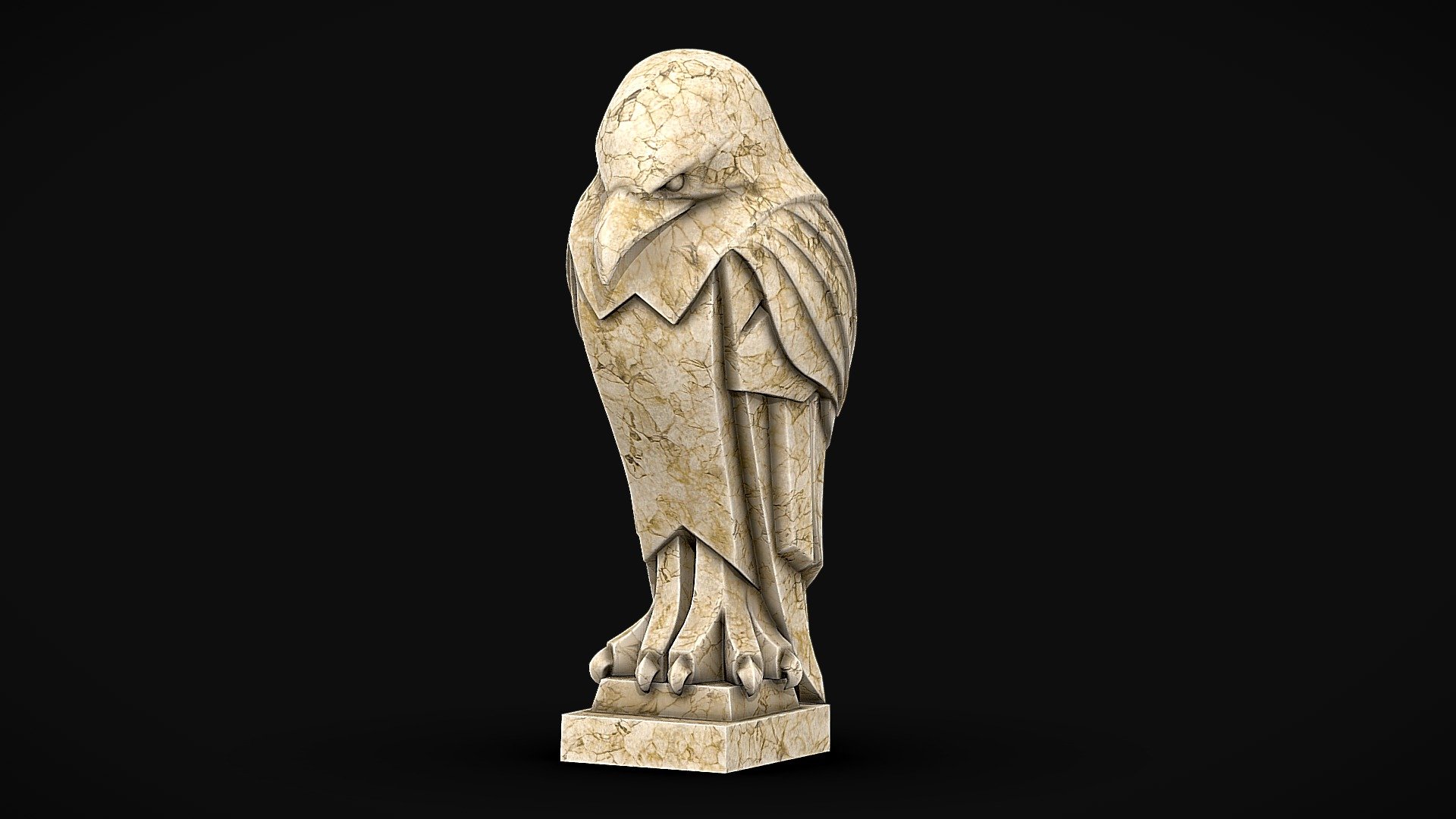 Stylized Marble Bird - Buy Royalty Free 3D model by rfarencibia ...
