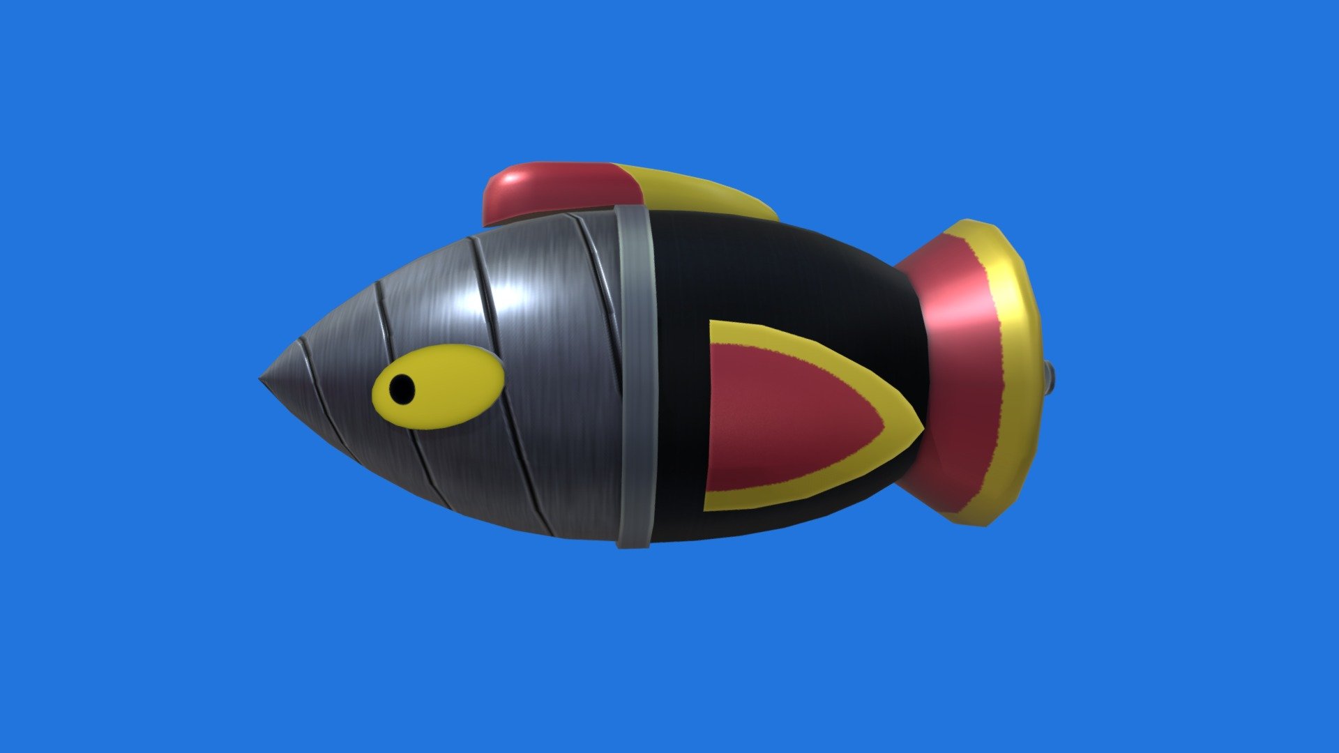 Poinpy Fish Enemy - Download Free 3D model by Peardian [61296b7 ...