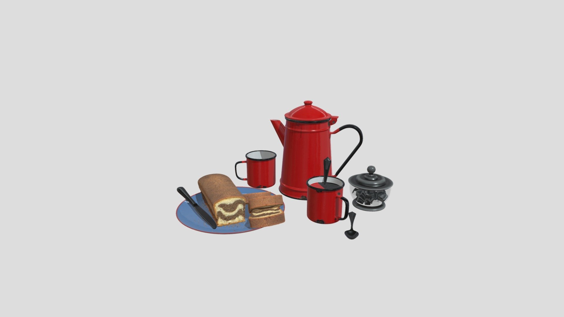 food set 12 AM217 Archmodel - Buy Royalty Free 3D model by Evermotion ...
