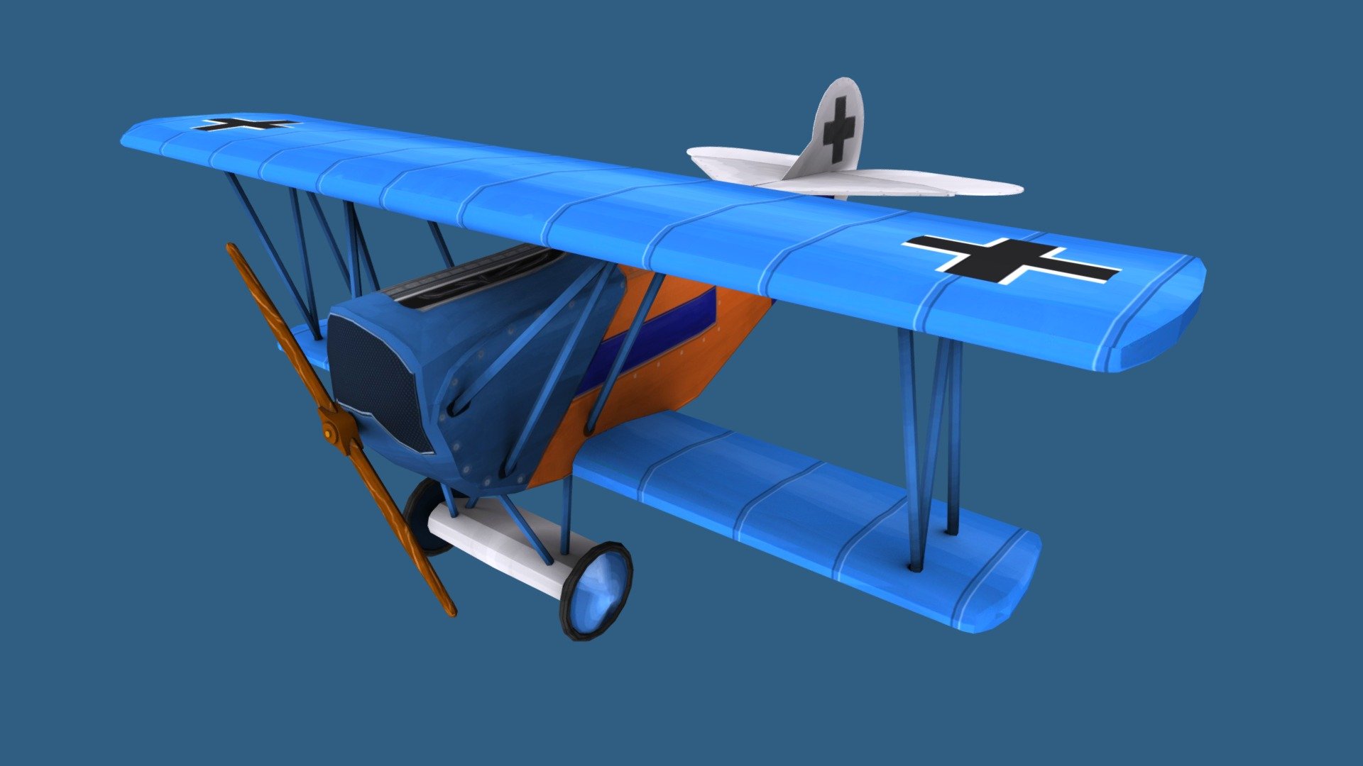 Stylised Plane - 3D model by HannesVansteenkiste [612a837] - Sketchfab