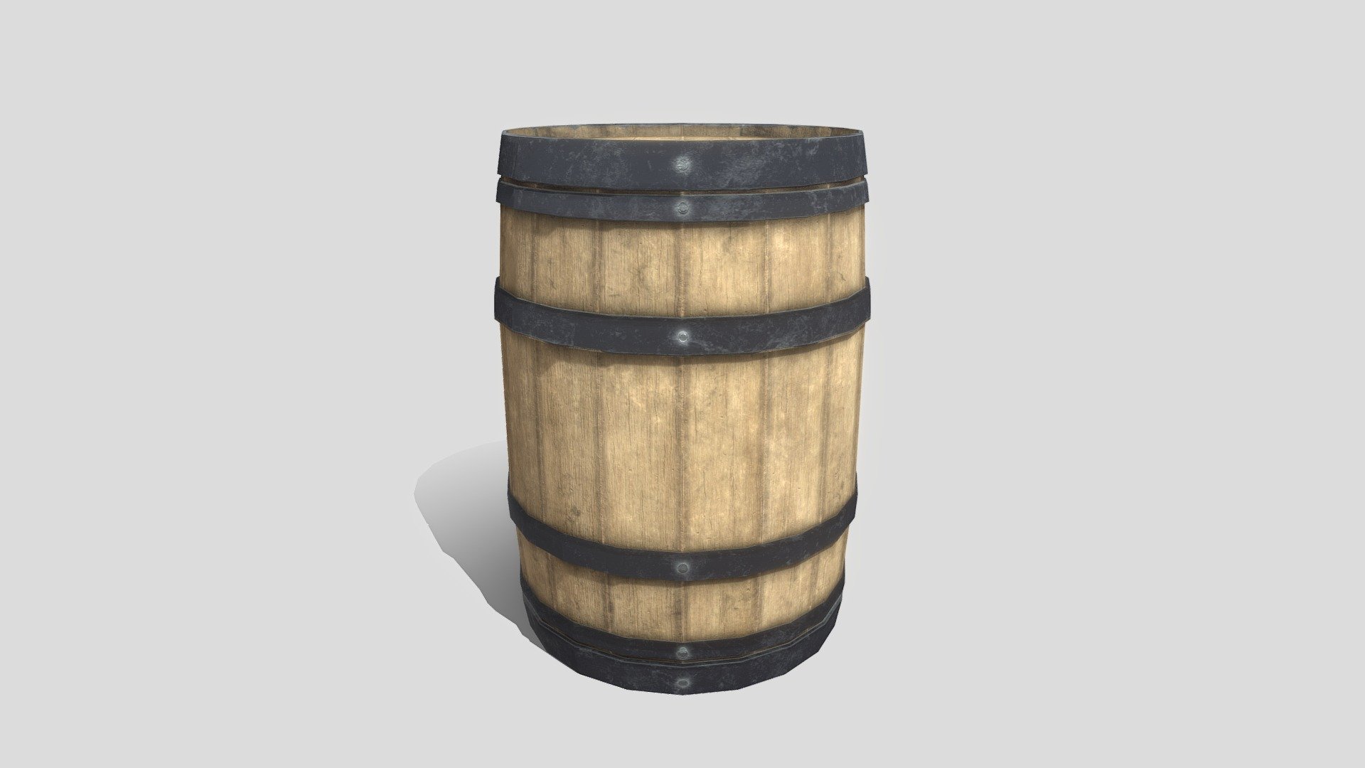 Realistic Barrel - Download Free 3D model by EastArtist [612a952 ...