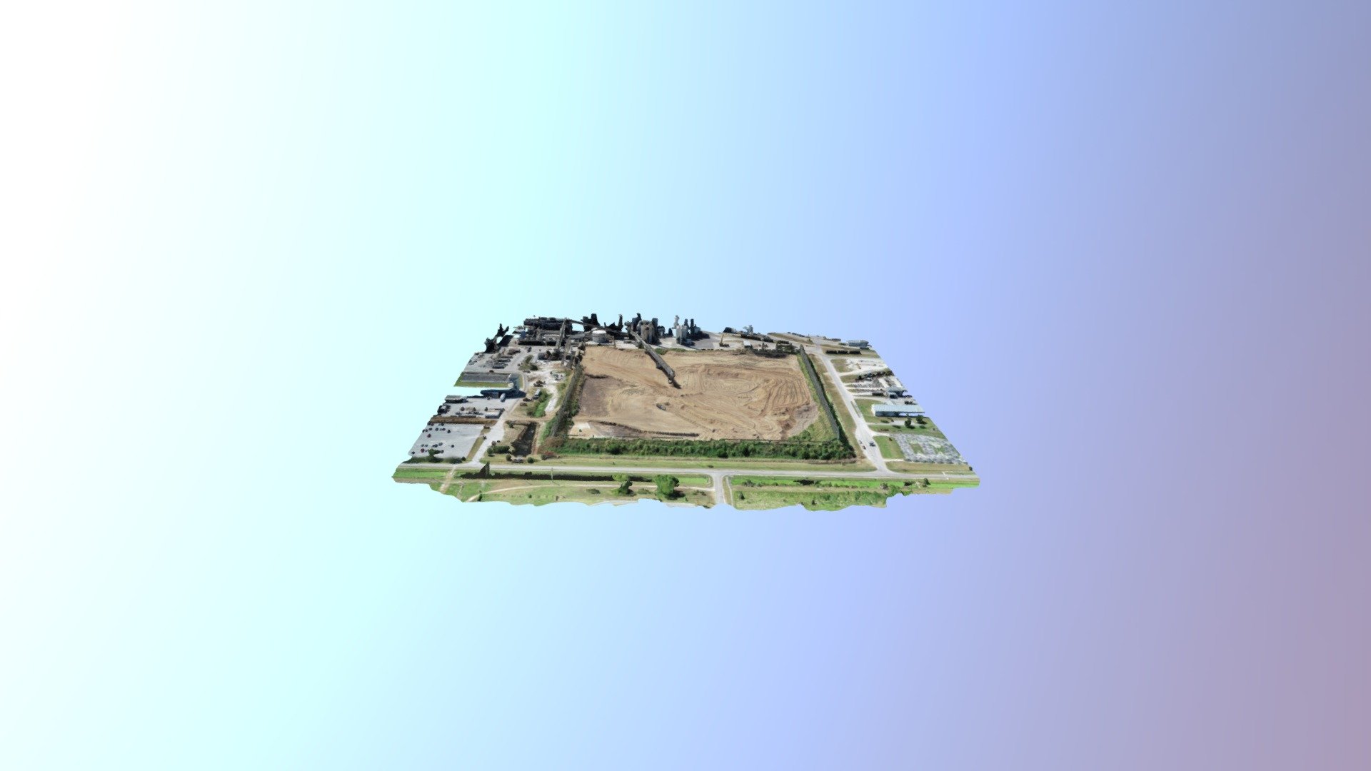 US Sugar Bagasse Pile - 3D model by Florida Aerial Survey Technologies ...