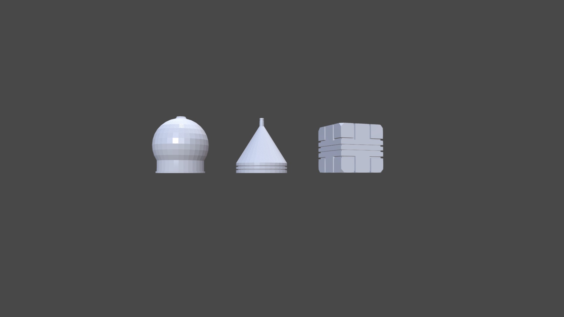 Simple Shape Ex - 3D model by peejay [612b4a2] - Sketchfab