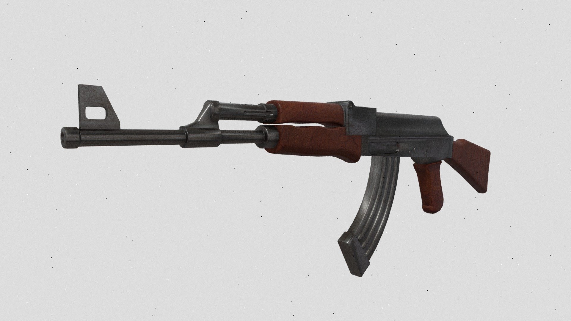 WIP AK47 Part 2 - Download Free 3D model by 5nakes [612c93d] - Sketchfab